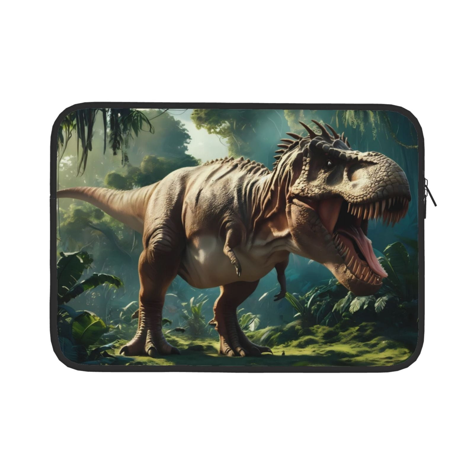 Bingfone Green Forest Dinosaur Laptop Sleeve Case 13 inch , 360 ...