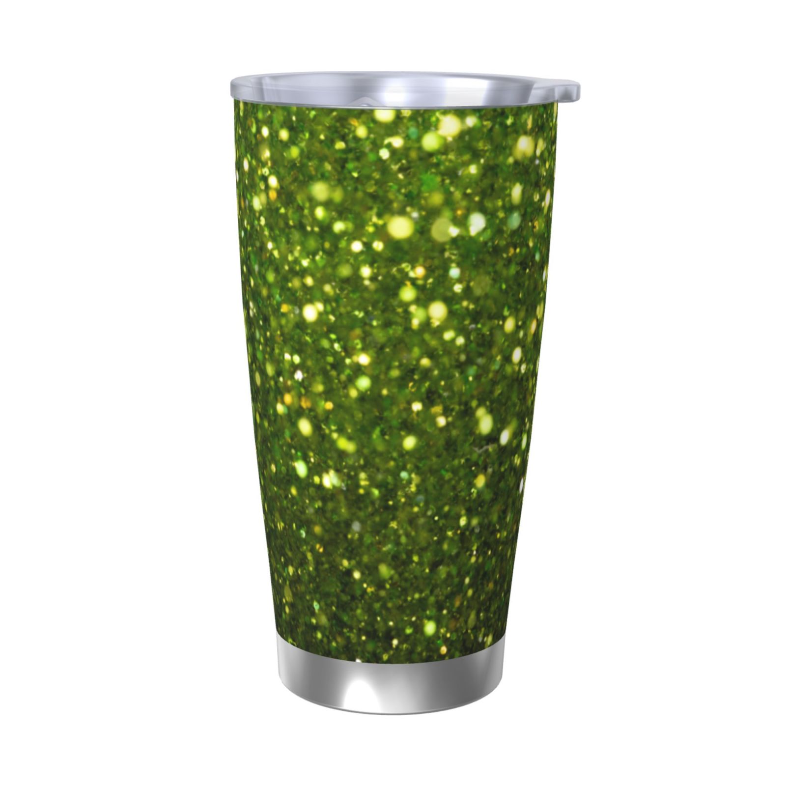 Bingfone Green Glitter Sparkle for 20 Oz Stainless Steel Travel Mug ...