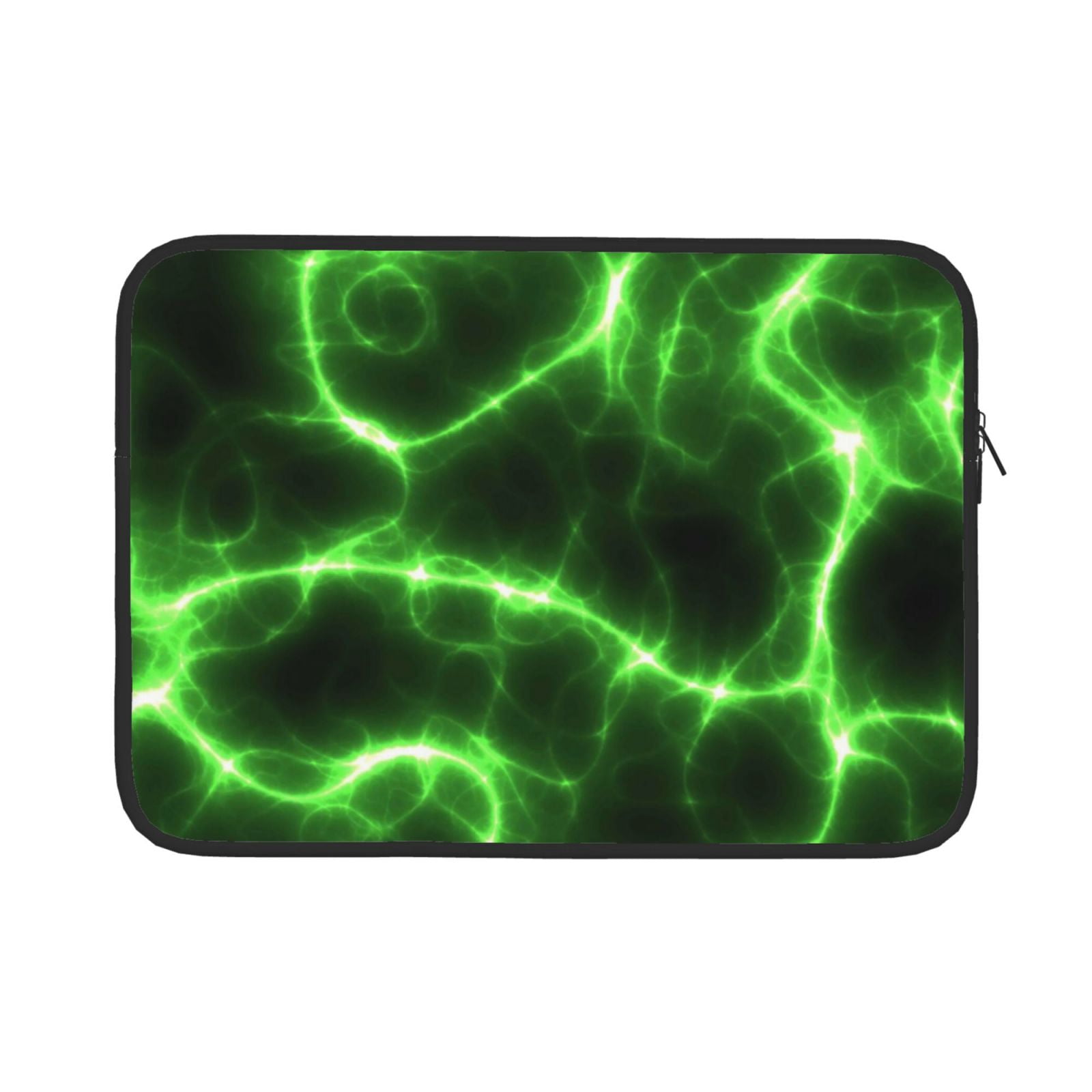 Bingfone Green Lightning Laptop Sleeve Case 13 Inch, 360° Protective ...