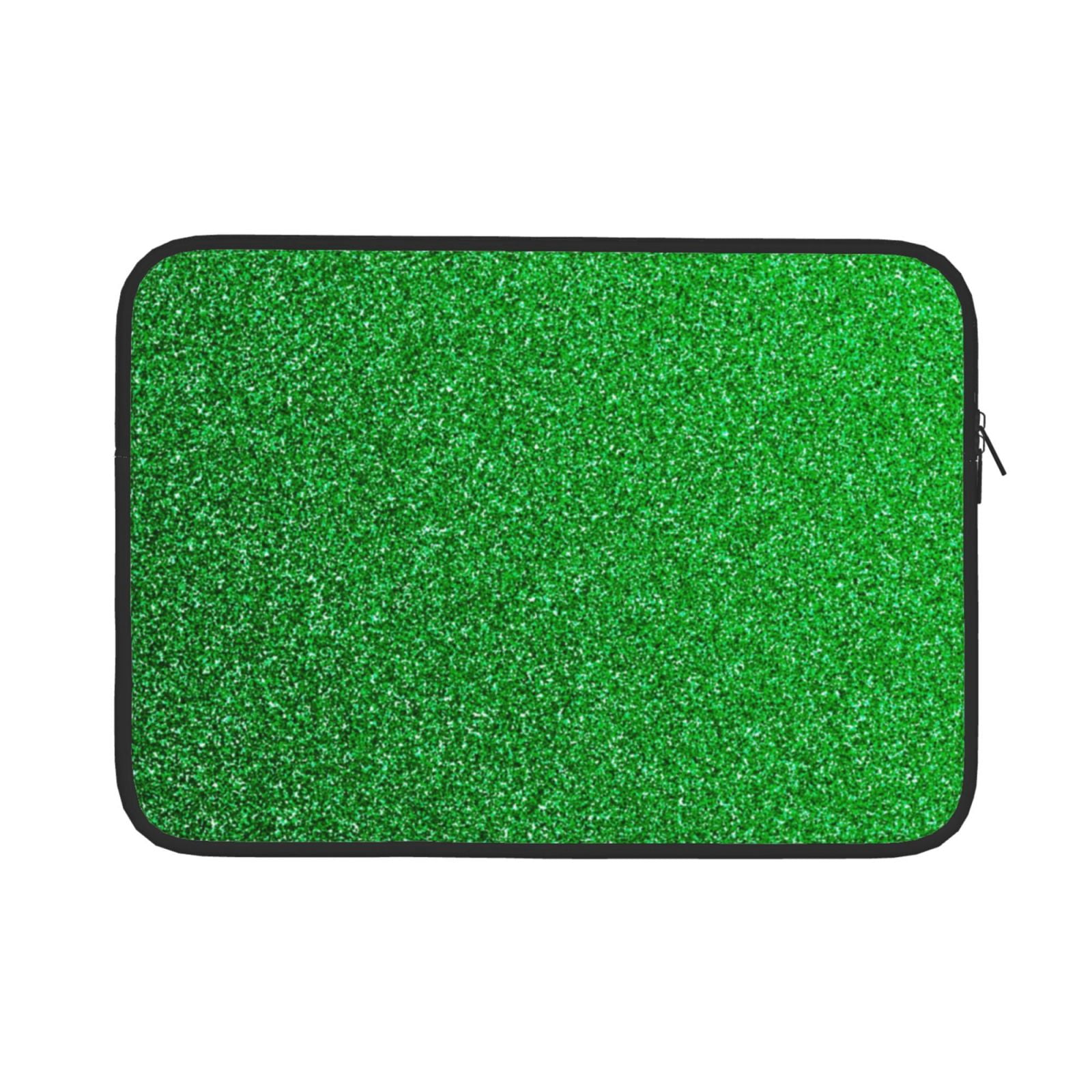 Bingfone Green Sparkling Shiny Laptop Sleeve Case 13 inch , 360 ...