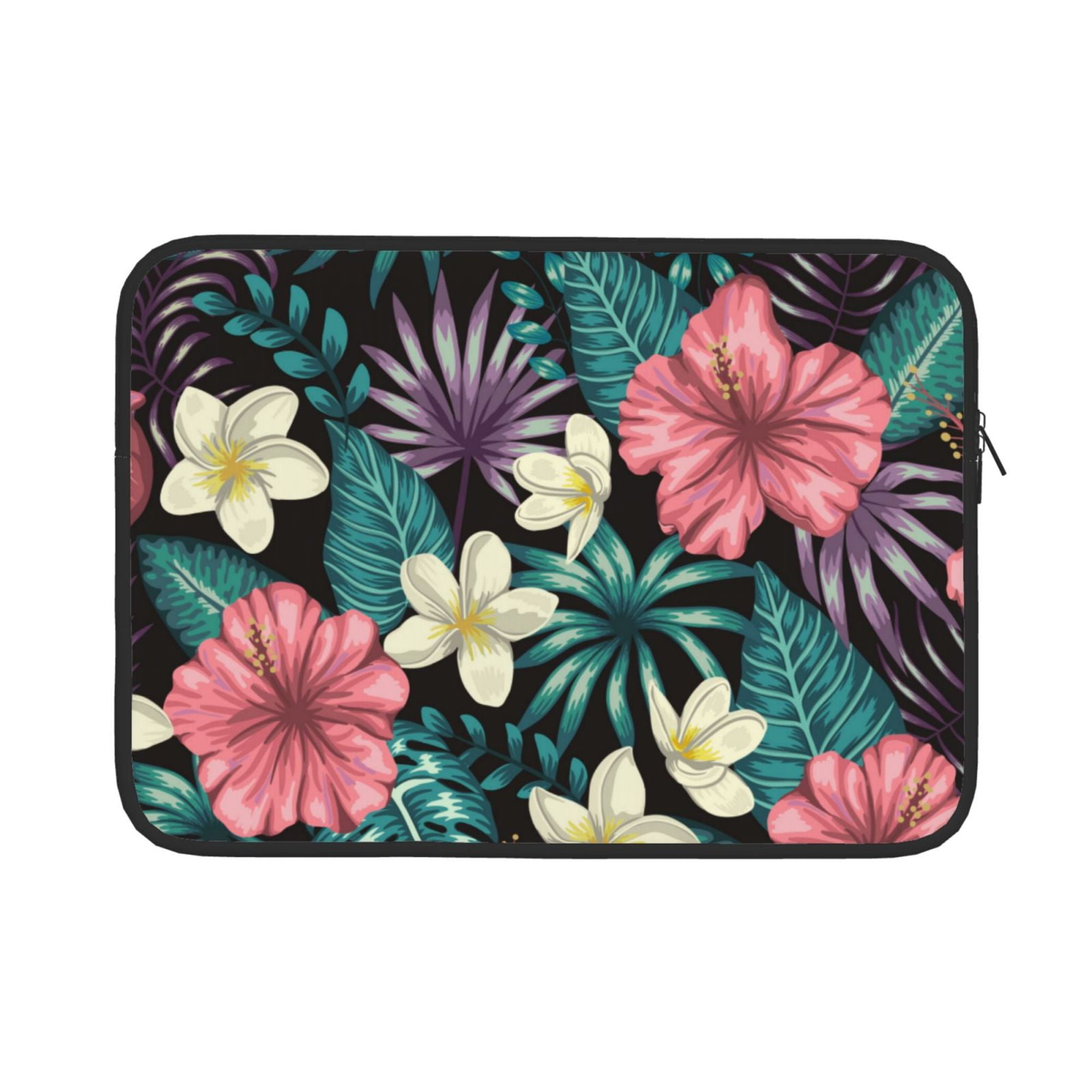 Bingfone Green Tropical Leaves Laptop Sleeve Case 15 Inch, 360 ...