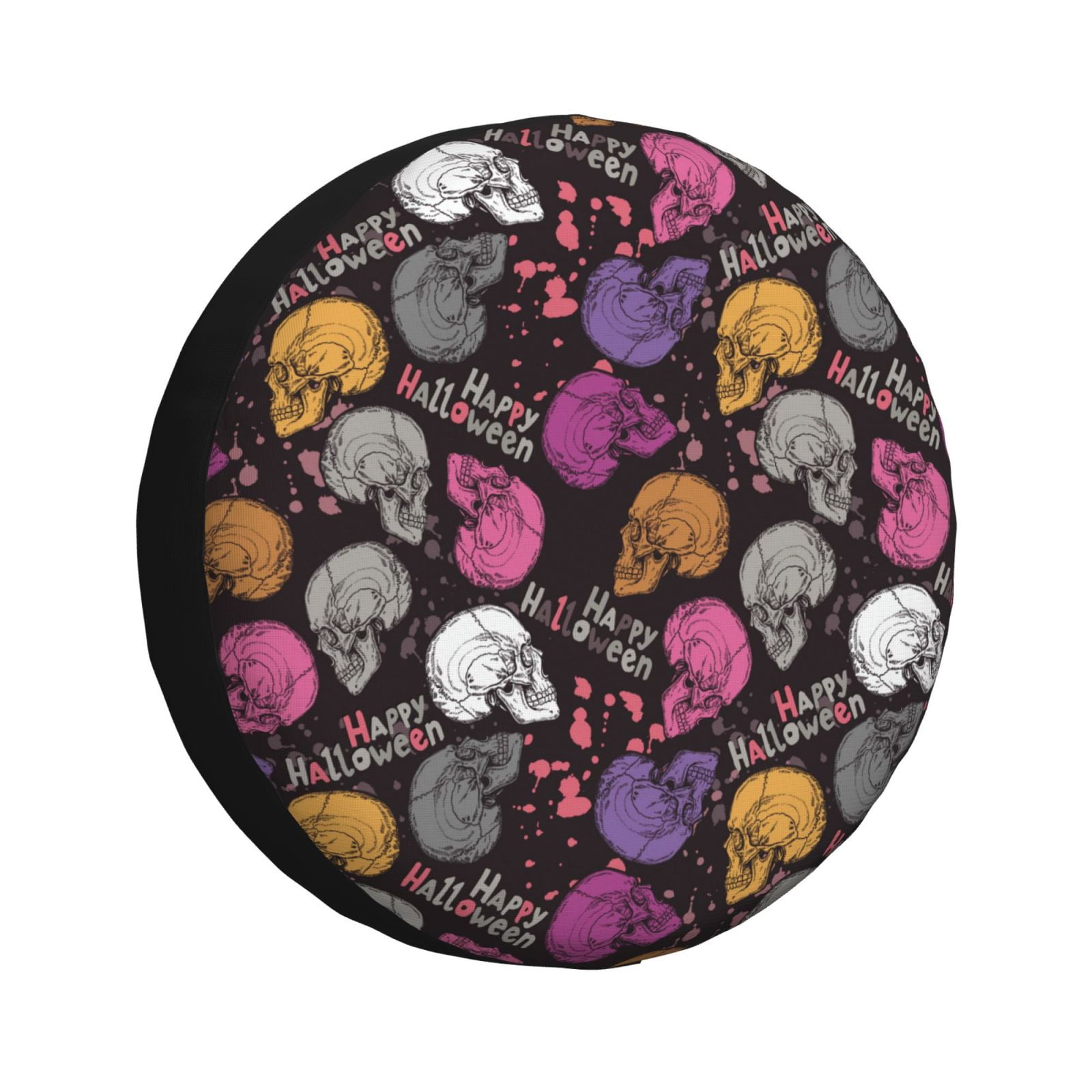 Bingfone Halloween Skeleton Spare Tire Cover Weatherproof Universal ...
