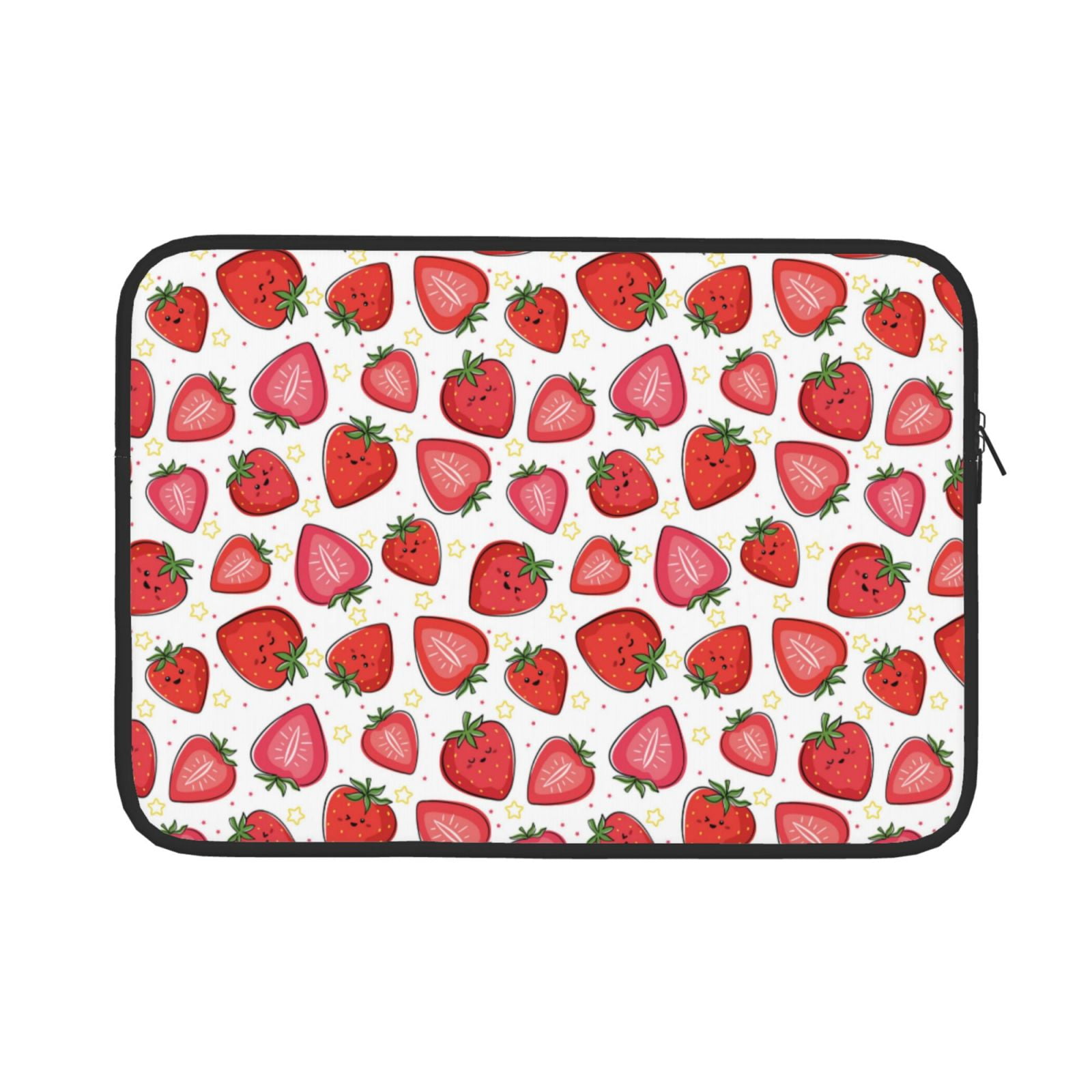 Bingfone Hand Drawn Strawberry Laptop Sleeve Case 13 inch , 360 ...