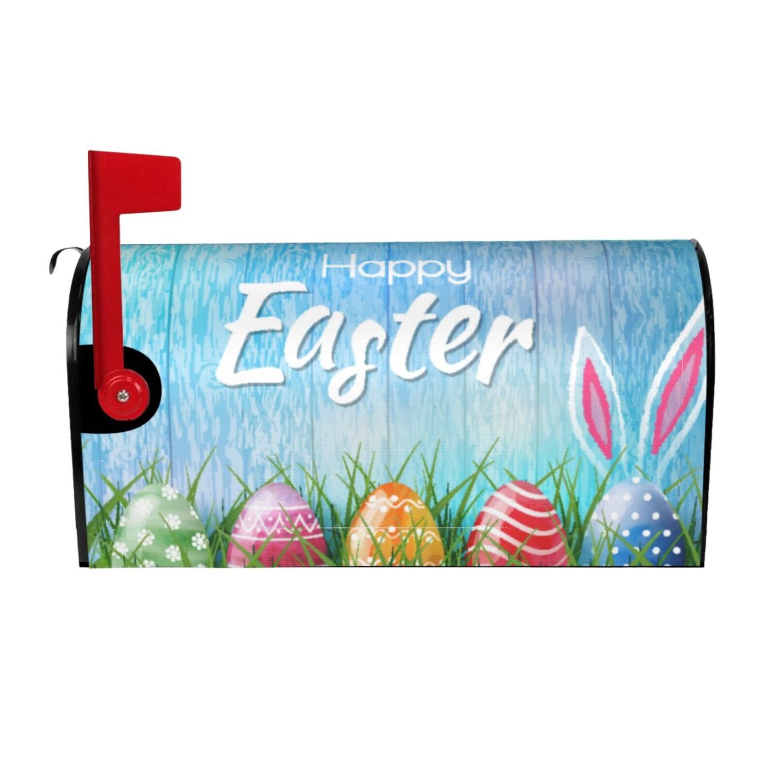 Bingfone Happy Easter Magnetic Mailbox Cover Standard Size for Garden ...