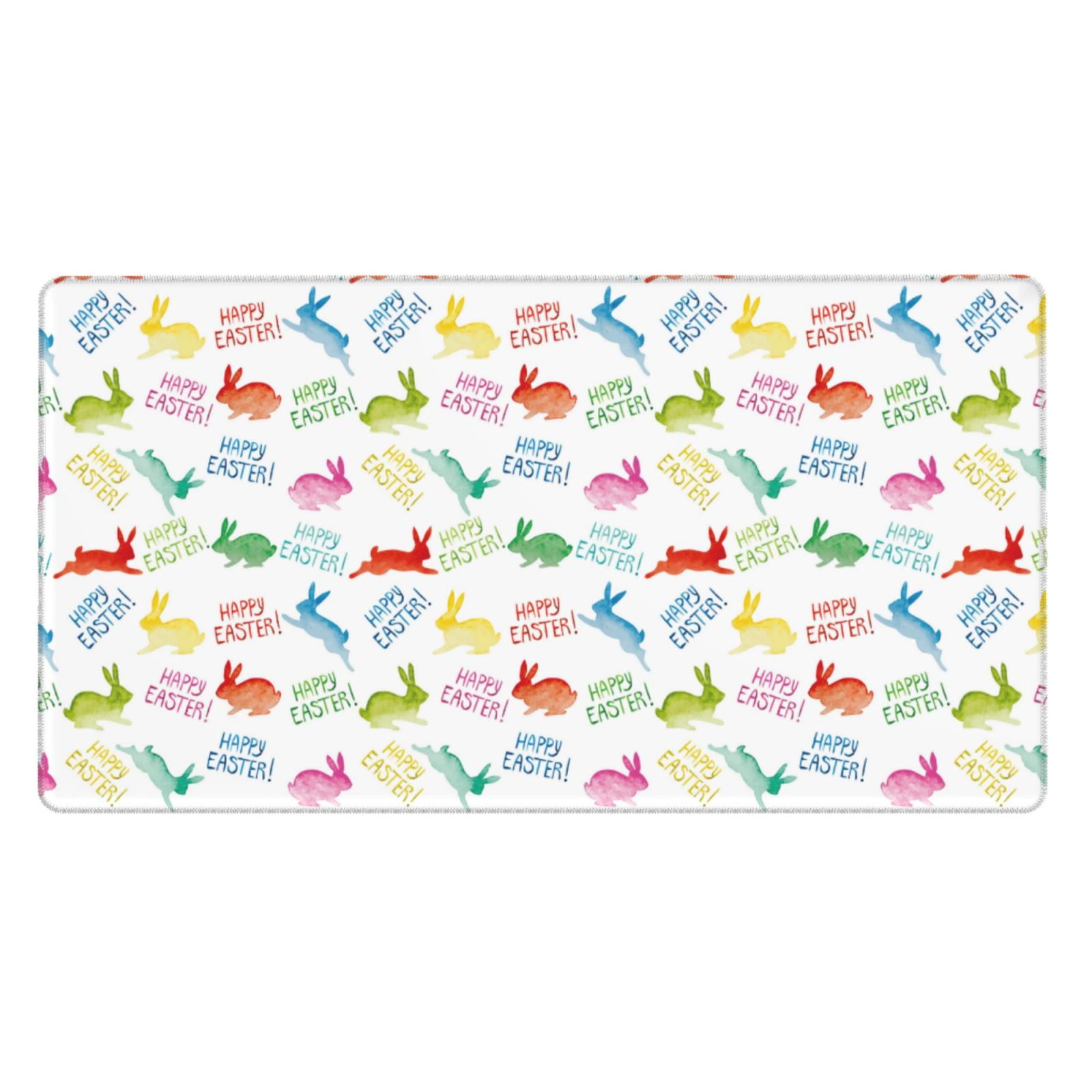 Bingfone Happy Easter Rabbit Large Gaming Mouse Pad,Extended Desk ...
