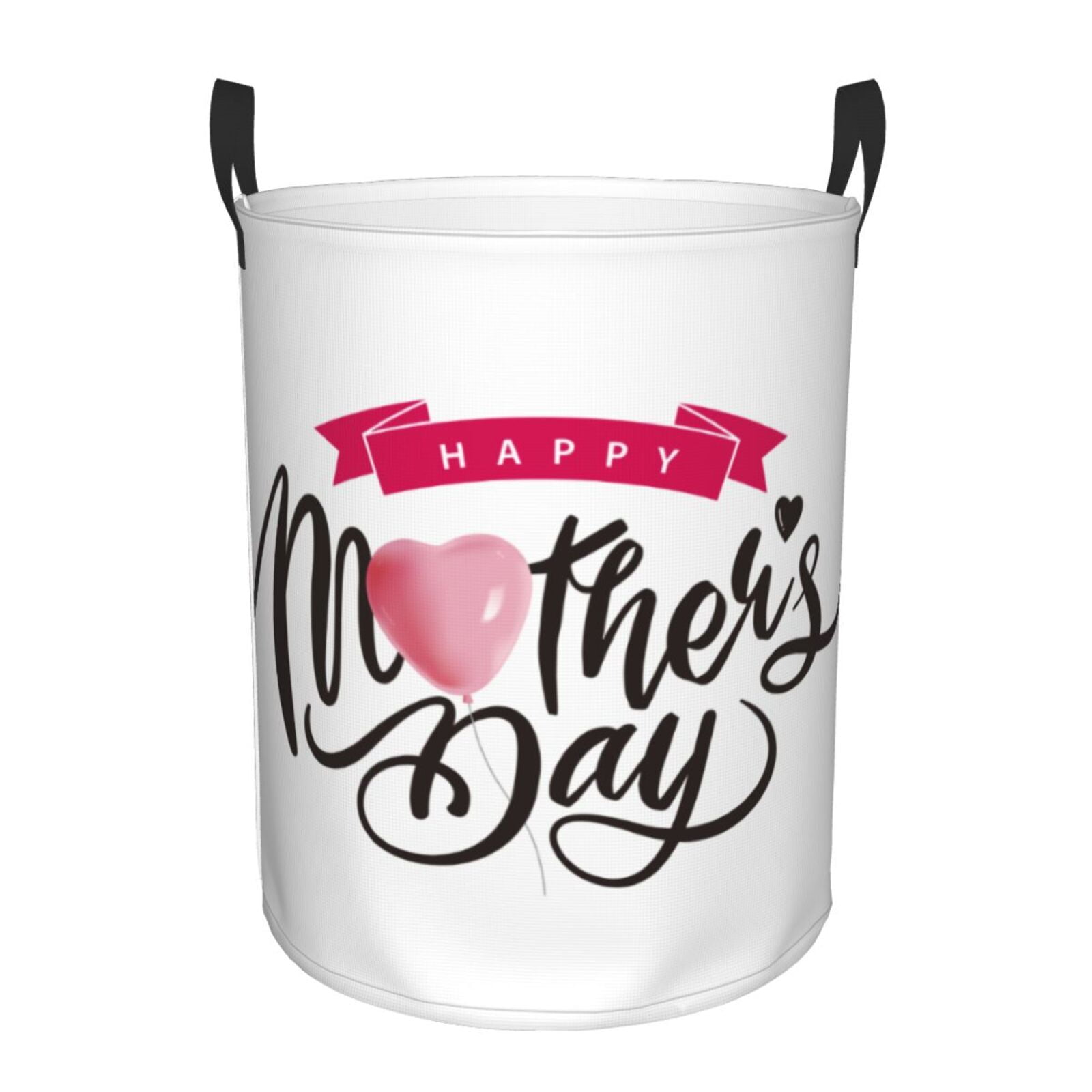 Bingfone Happy Mother'S Day Waterproof Foldable Laundry Hamper Bucket ...