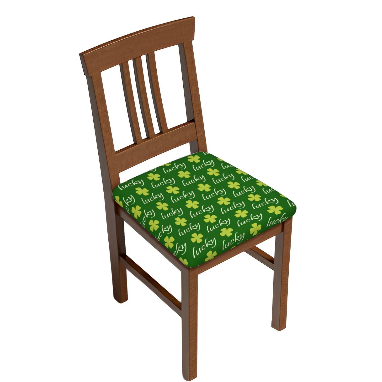 Bingfone Happy St. Patrick's Day Restaurant Chair Seat Covers,Removable ...