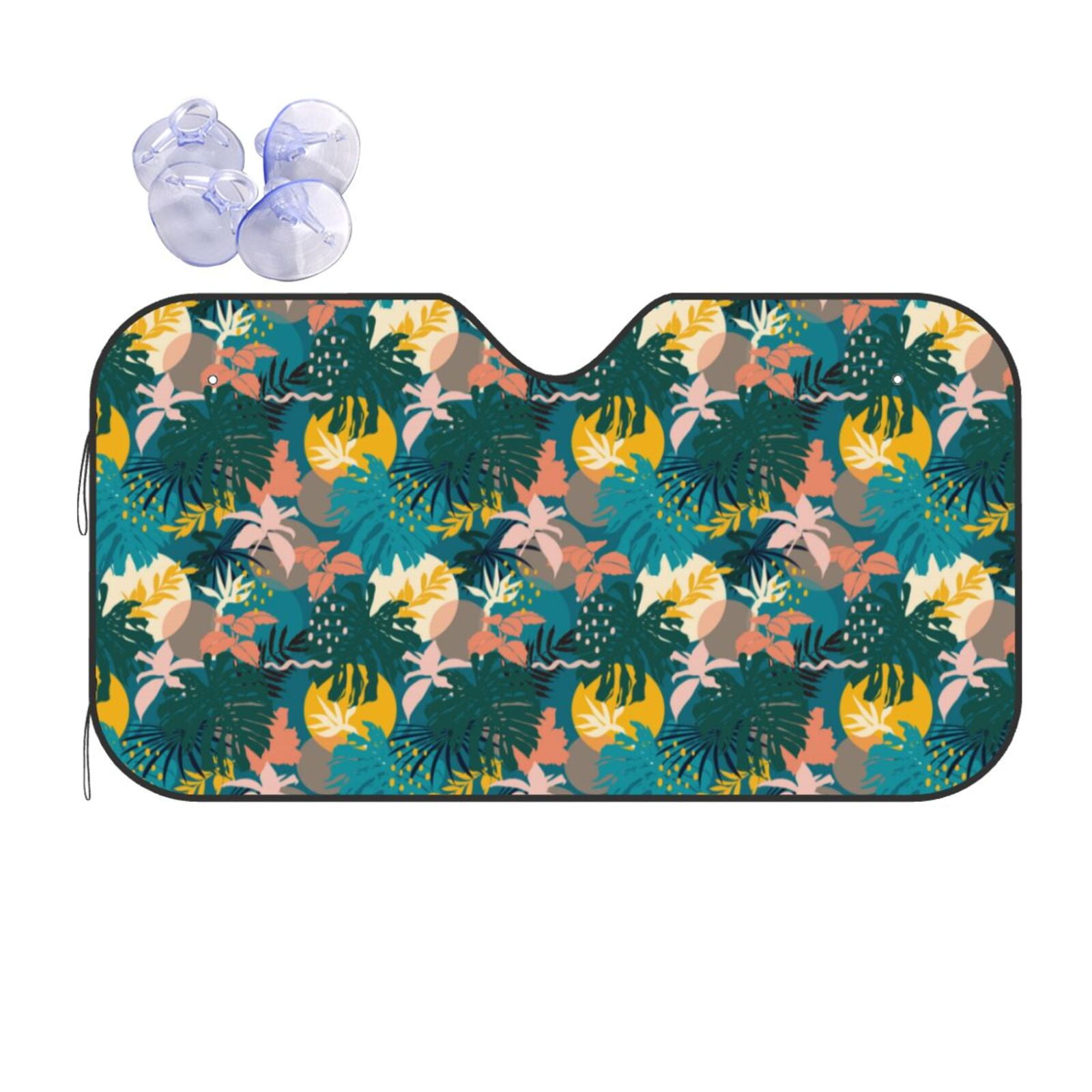 Bingfone Hawaiian Style Car Windshield Sun Shade Protector Keep Your ...