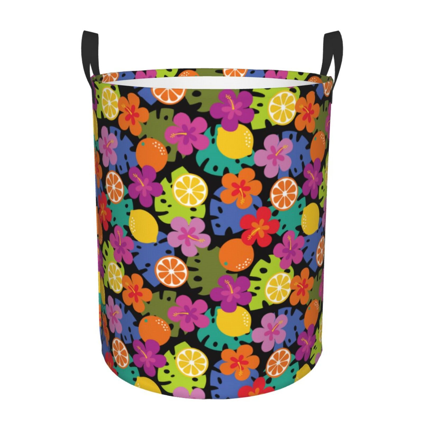 Bingfone Hawaiian Style Waterproof Foldable Laundry Hamper Bucket with ...