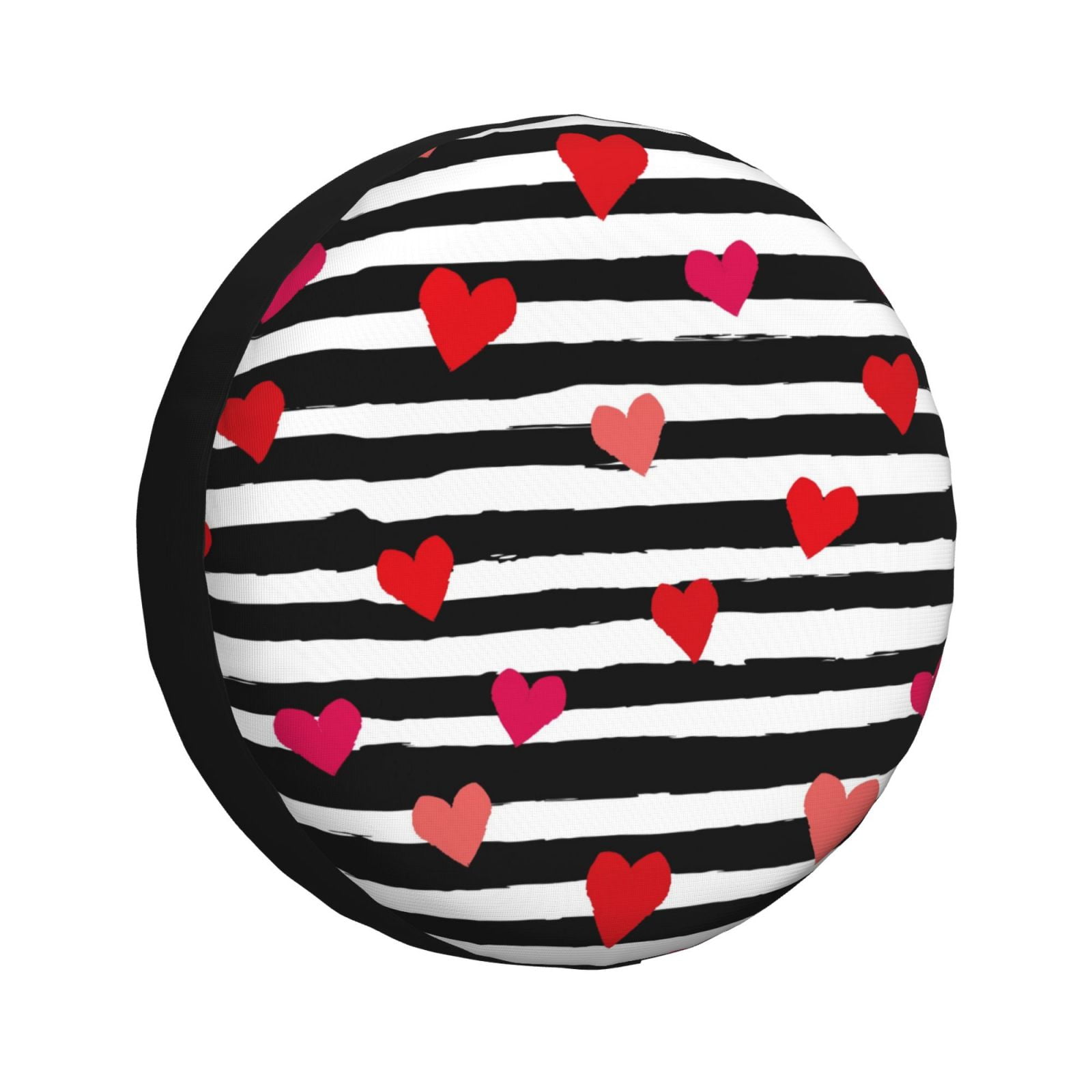Bingfone Hearts And Lines1 Spare Tire Cover Weatherproof Universal ...