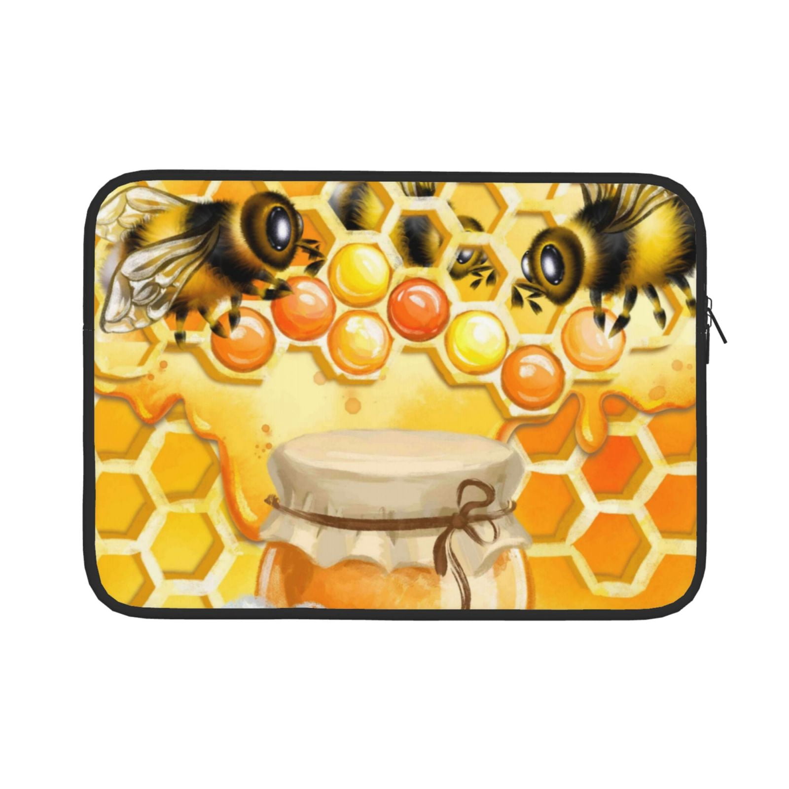Bingfone Honey Bee Laptop Sleeve Case 13 Inch, 360° Protective Computer ...