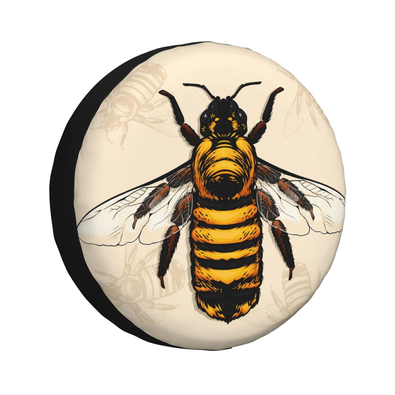 Bingfone Honey Bee Spare Tire Cover Weatherproof Universal Wheel ...