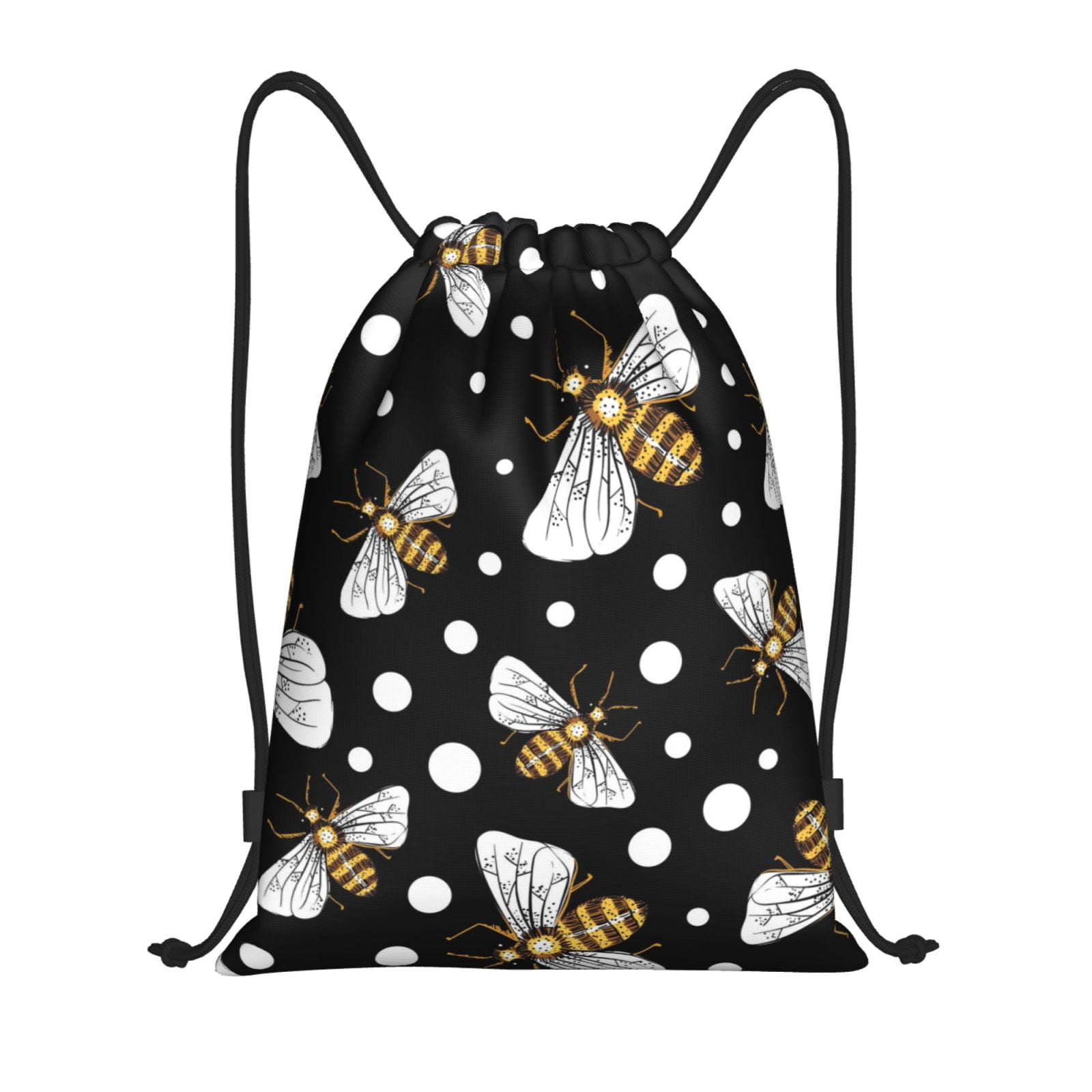 Bingfone Honey Bees At Night Drawstrings Backpacks Bags For Men Women ...