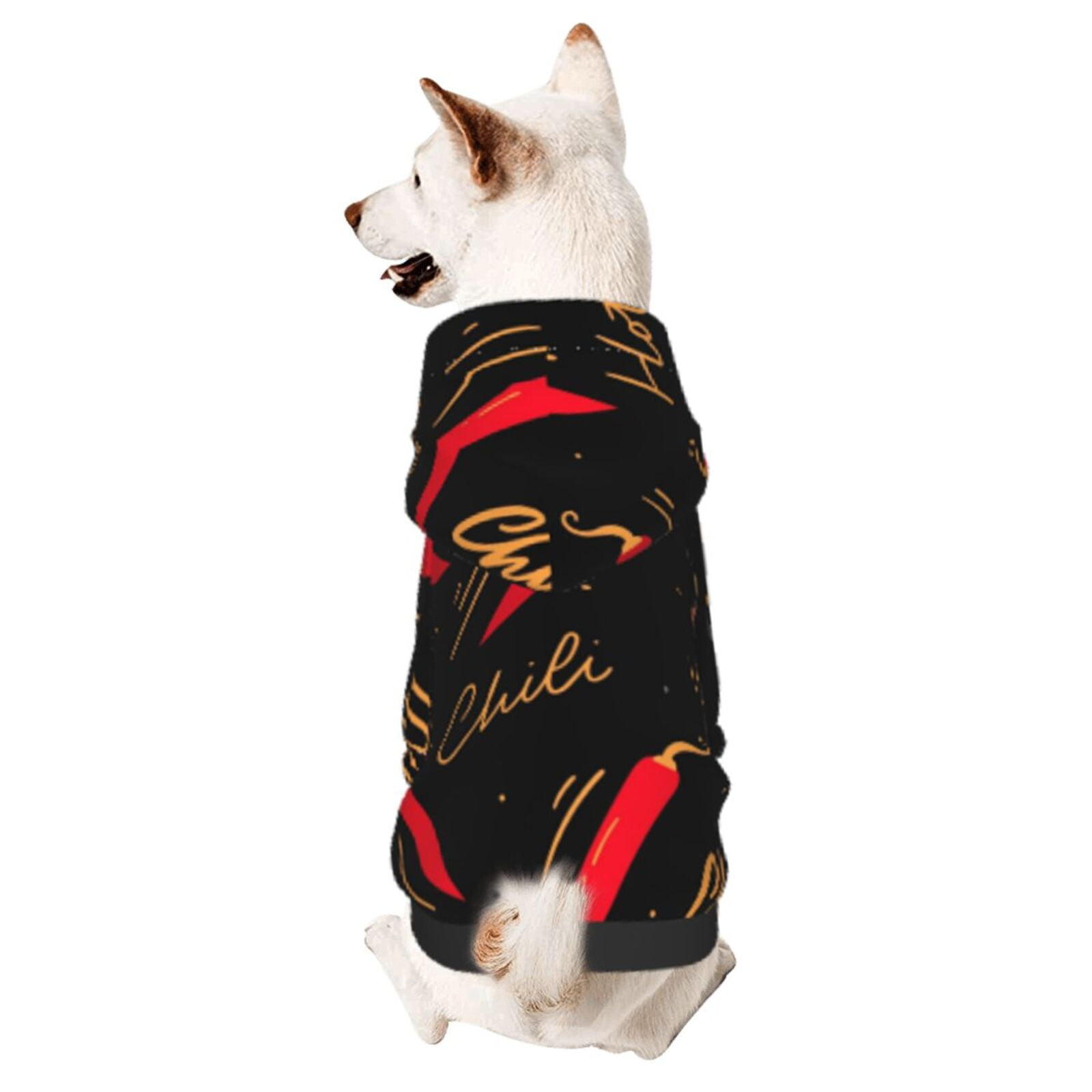 Bingfone Hot Chili Dog Clothes Hoodie, Pet Winter Coat,Puppy ...