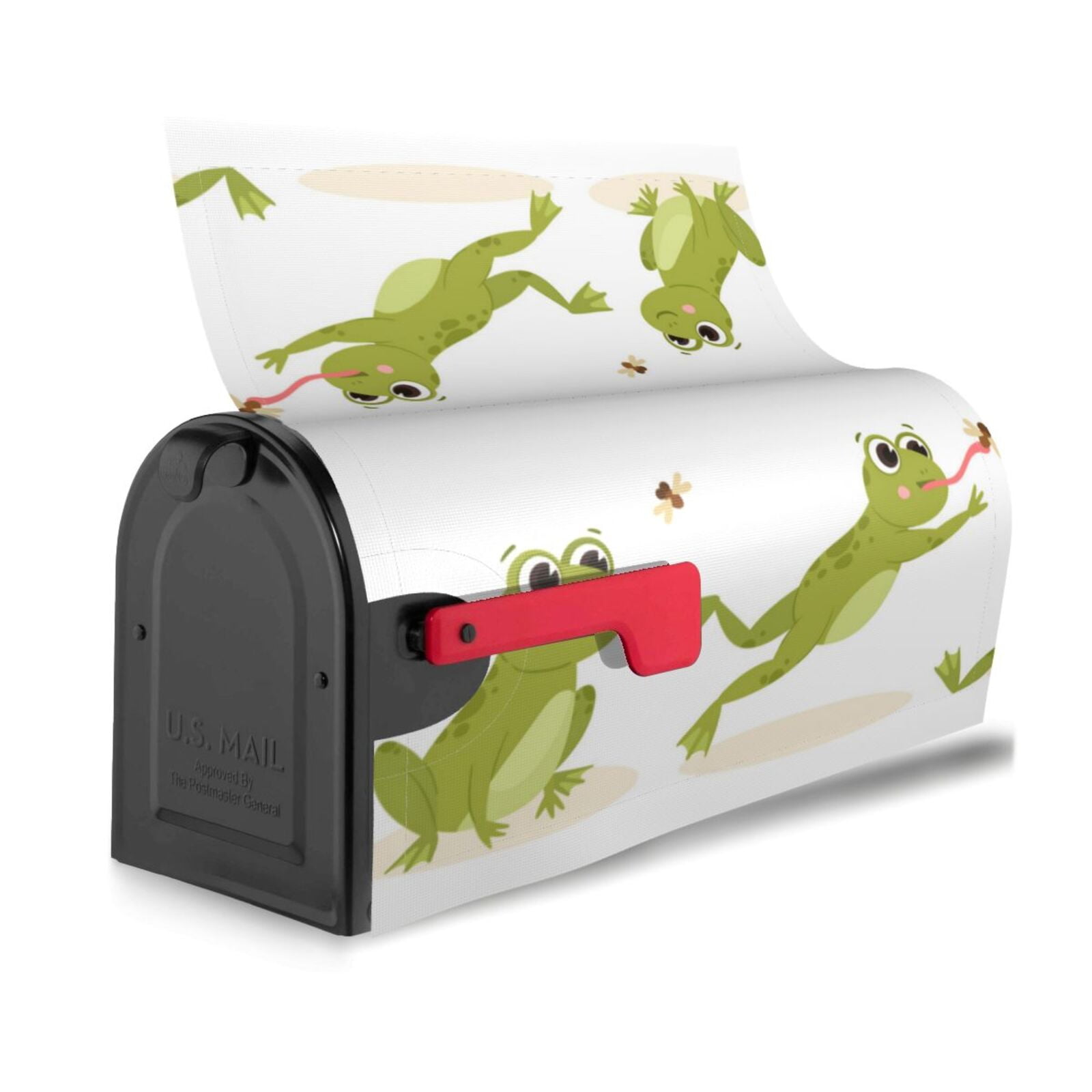 Bingfone Hunting Frog Magnetic Mailbox Cover Standard Size for Garden ...
