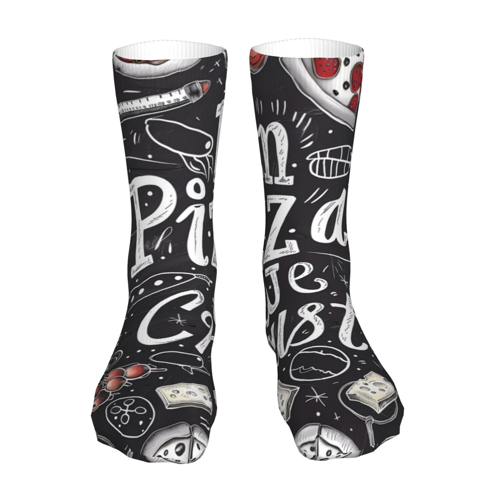 Bingfone In Pizza We Crust Art Prirnt Women's Men's Fun Pattern and ...