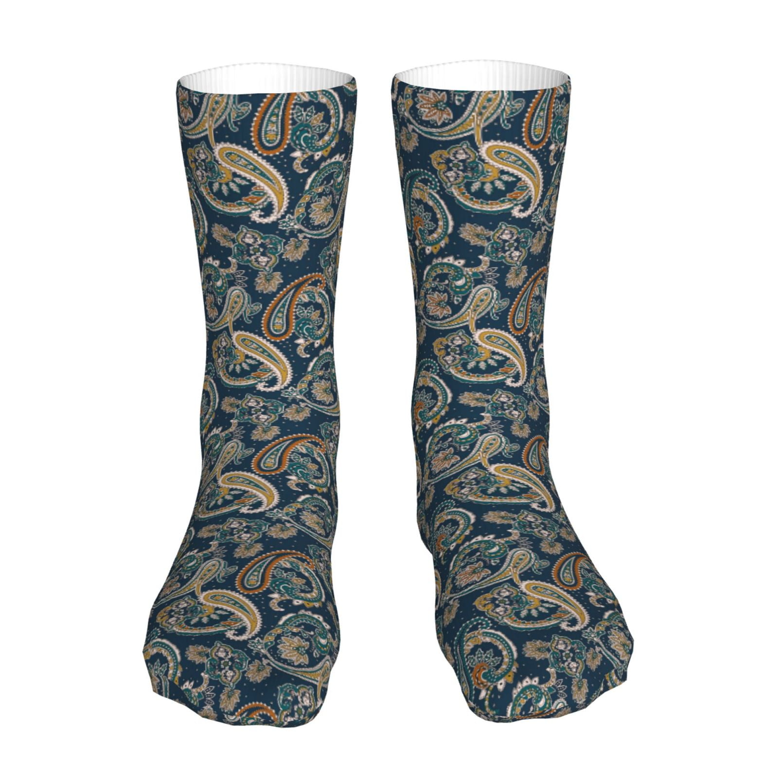 Bingfone Indian Paisley 2 Prirnt Women's Men's Fun Pattern and Solid ...