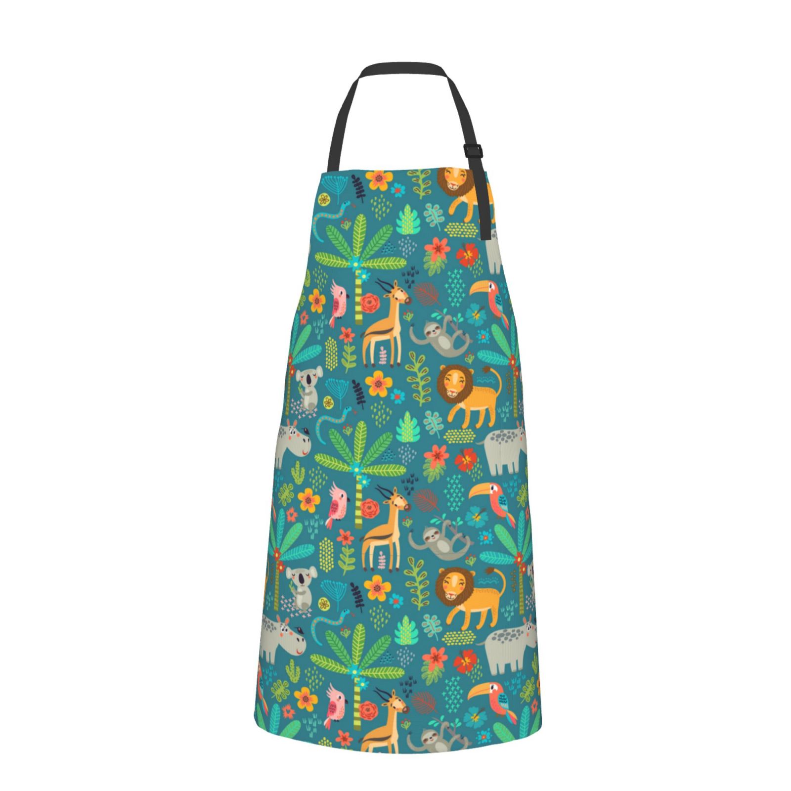 Bingfone Jungle Animals Apron Gifts For Men, Women Professional Grade ...