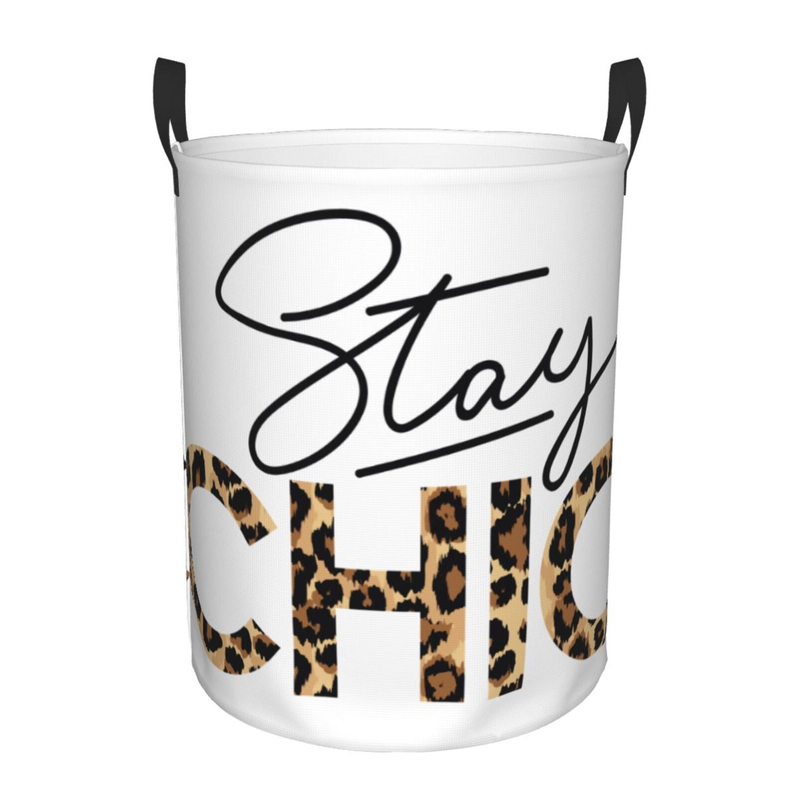Bingfone Keep Stay Chic Waterproof Foldable Laundry Hamper Bucket With ...