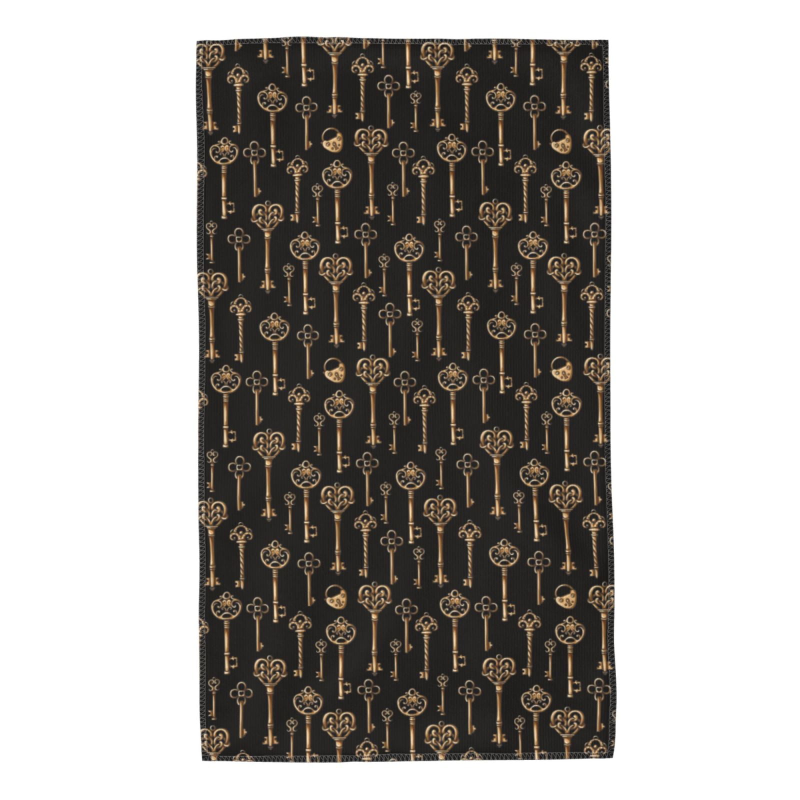 Bingfone Keys Ultra Absorbent & Soft Hand Towels for Bath, Hand, Face ...