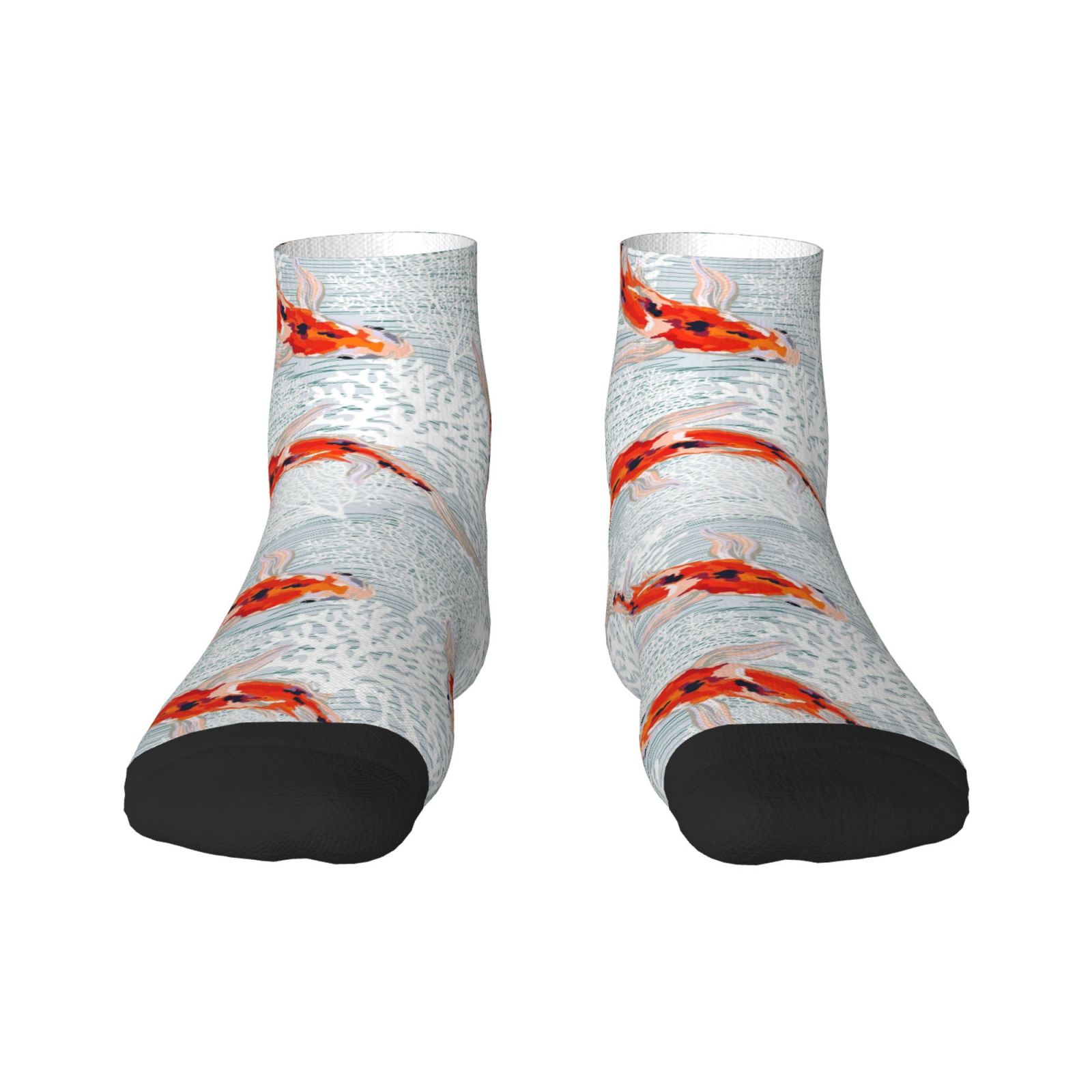 Bingfone Koi Fish Corals,Spring Summer Design Patterned Men'S Women'S ...