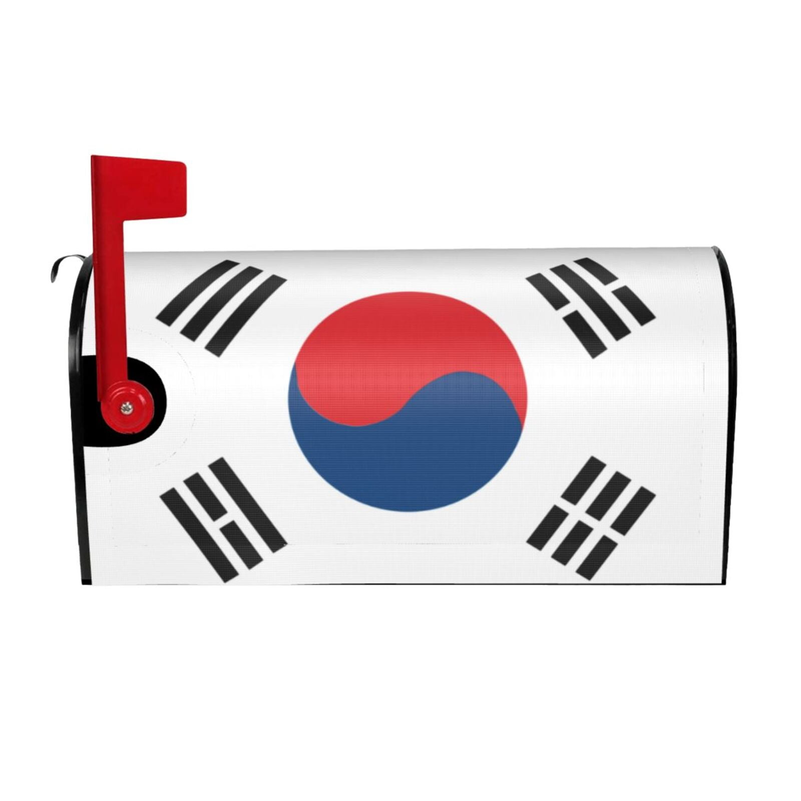 Bingfone Korea Flag Magnetic Mailbox Cover Standard Size For Garden ...