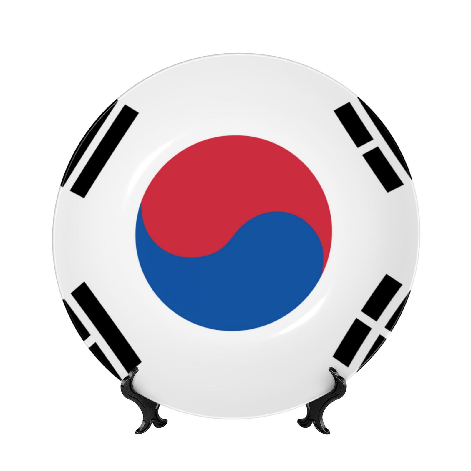 Bingfone Korea Print Bone China Dinner Decorative Plates,Handmade ...