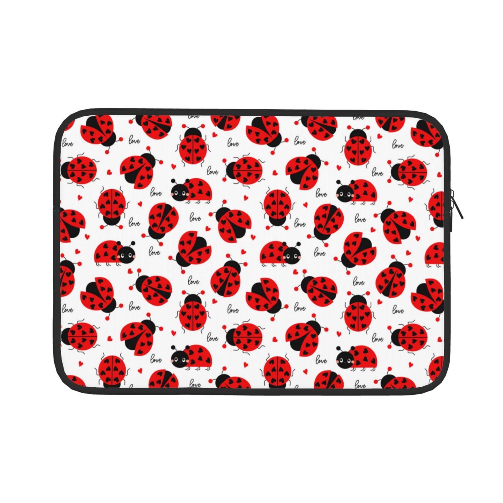 Bingfone Ladybug And Heart Laptop Sleeve Case 15 inch , 360° Protective ...