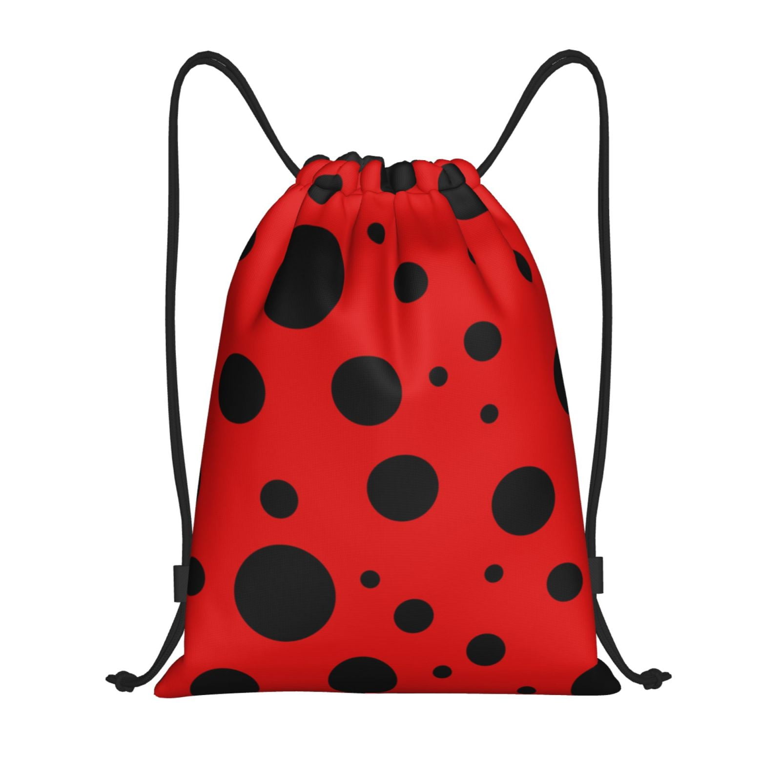 Bingfone Ladybug Pattern Drawstrings Backpacks Bags For Men Women Gym ...