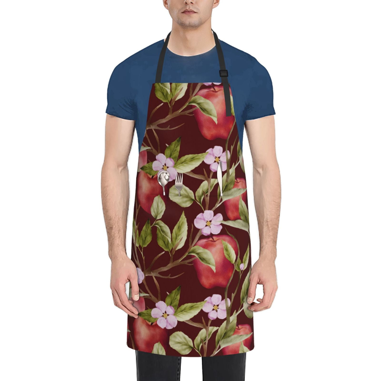 Bingfone Leaf And Fruit Apron Gifts For Men, Women Professional Grade ...