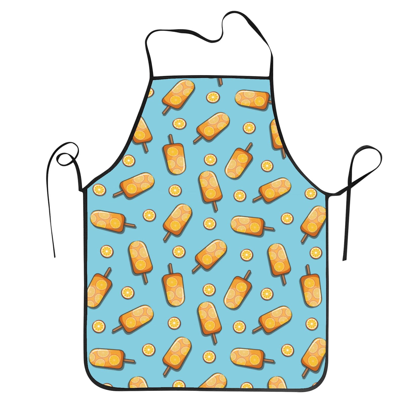Bingfone Lemon Ice Cream for Tie-up Apron, Unisex Waterproof and Stain ...