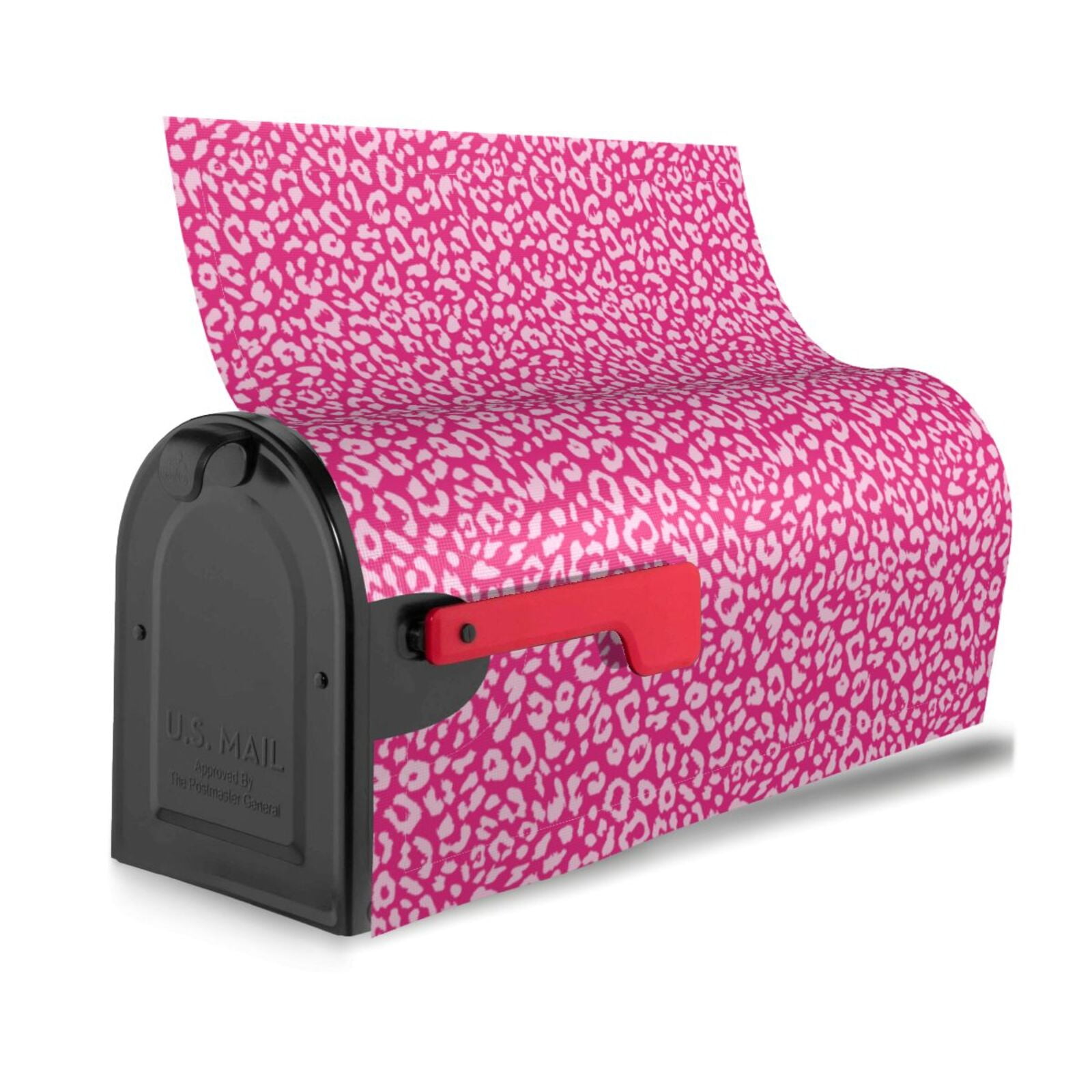 Bingfone Leopard Magnetic Mailbox Cover Standard Size for Garden Yard ...