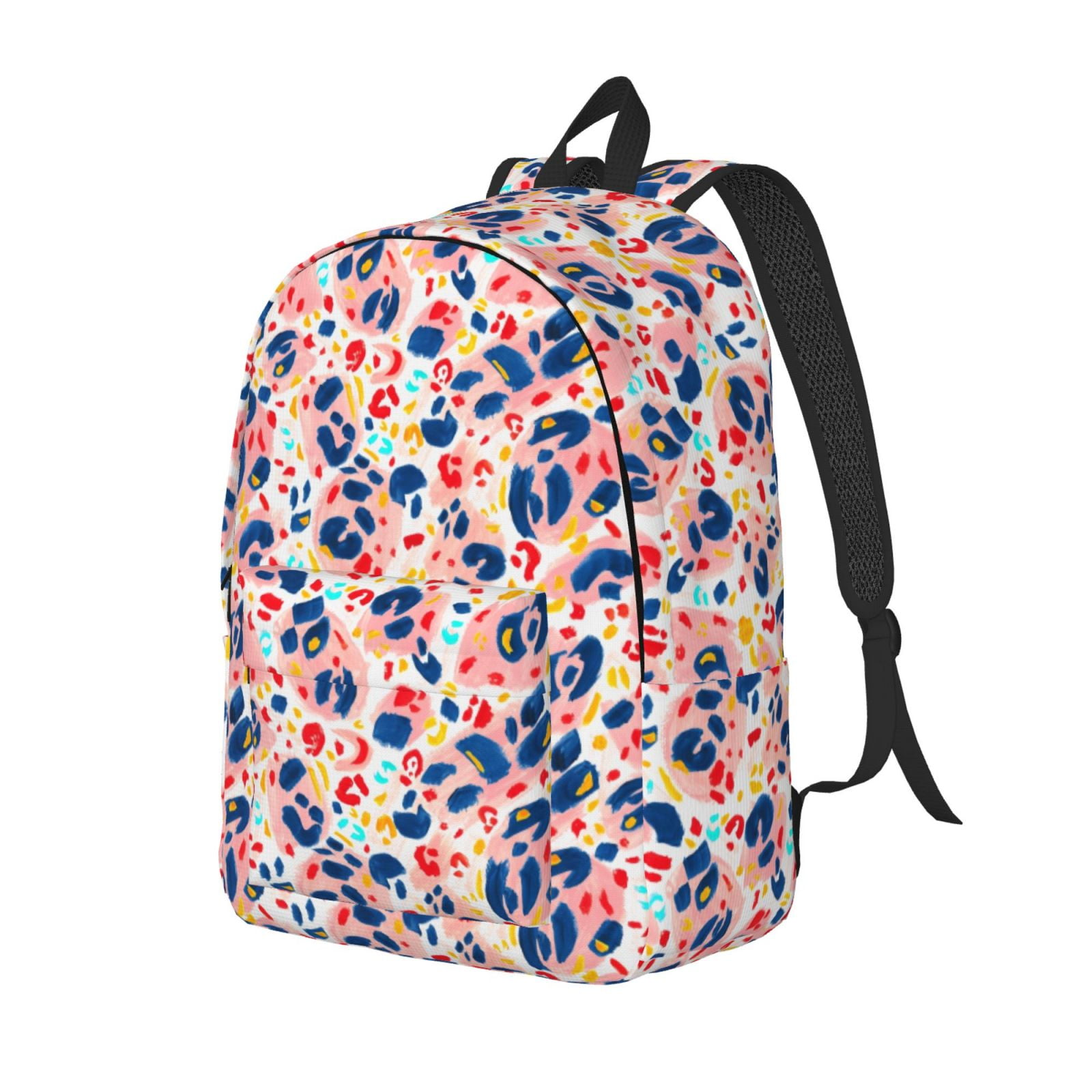 Bingfone Leopard Print (2) Print Canvas College Laptop Backpack, Large ...