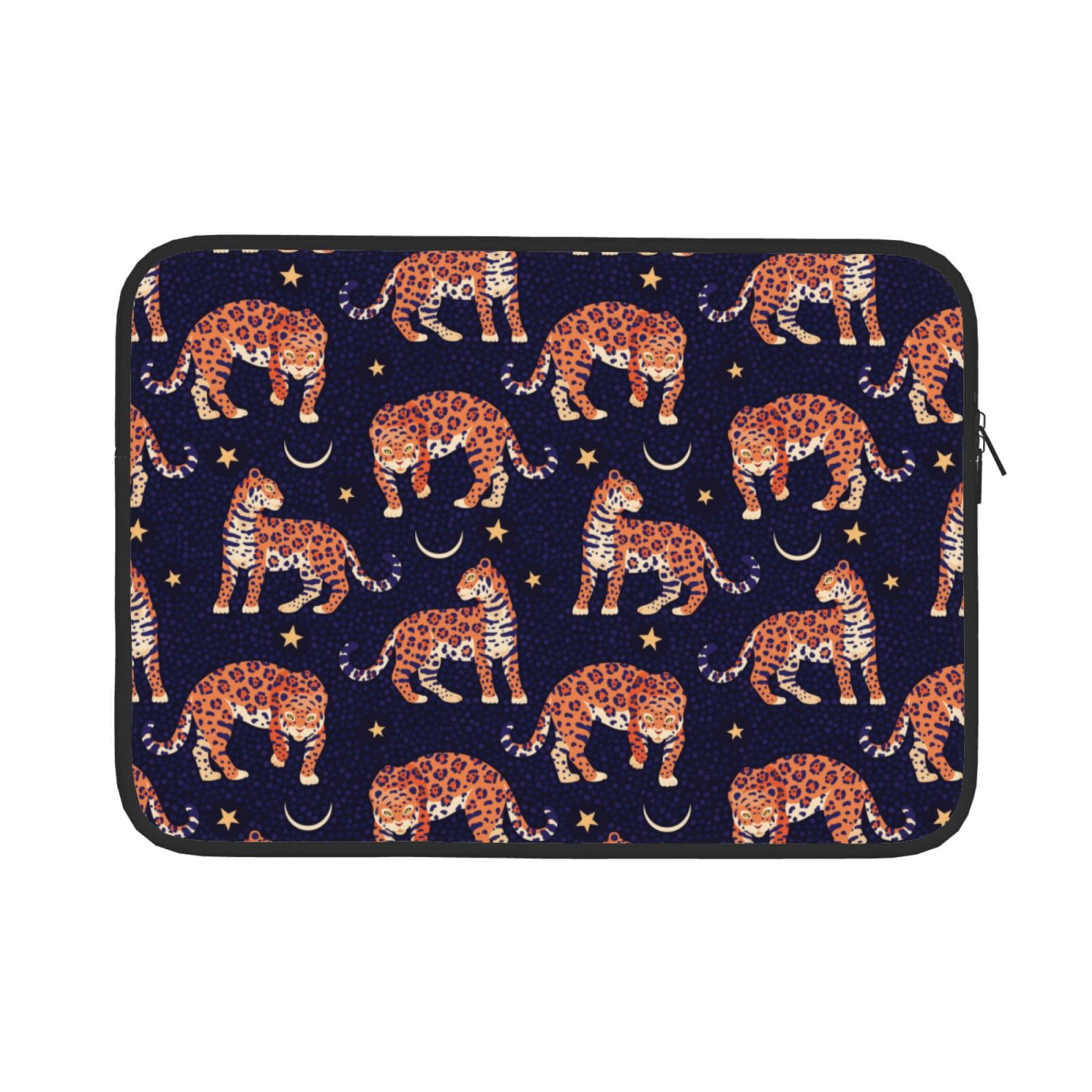 Bingfone Leopard Print Laptop Sleeve Case 15 inch , 360° Protective ...