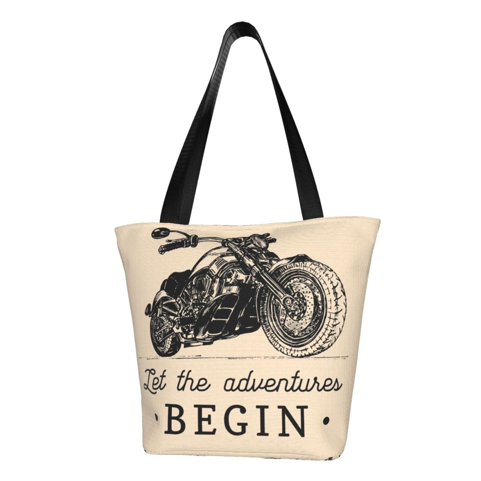 Bingfone Let The Adventure Begin Women Shoulder Tote Bags Casual Bag ...