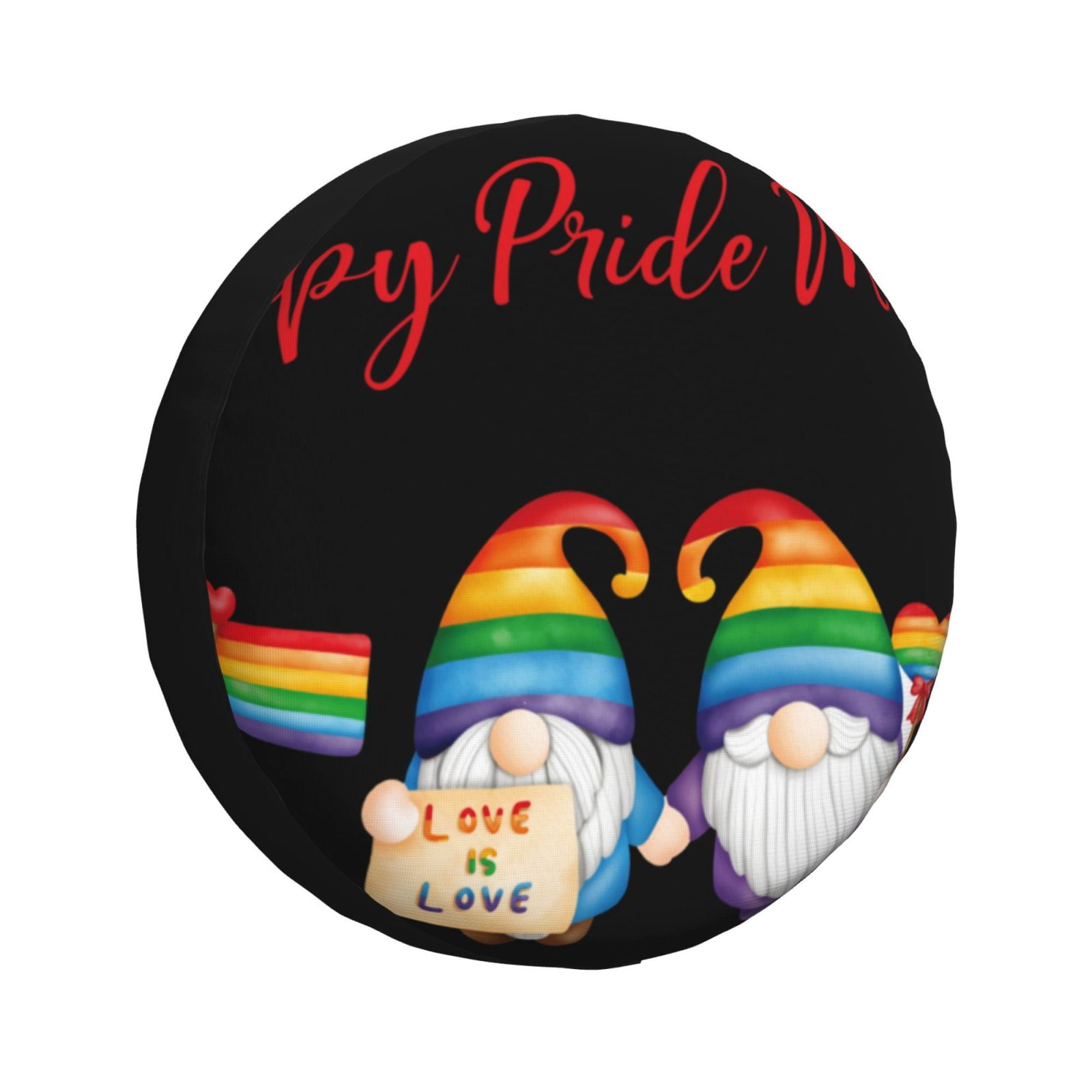 Bingfone Lgbt Gnome Spare Tire Cover Weatherproof Universal Wheel ...