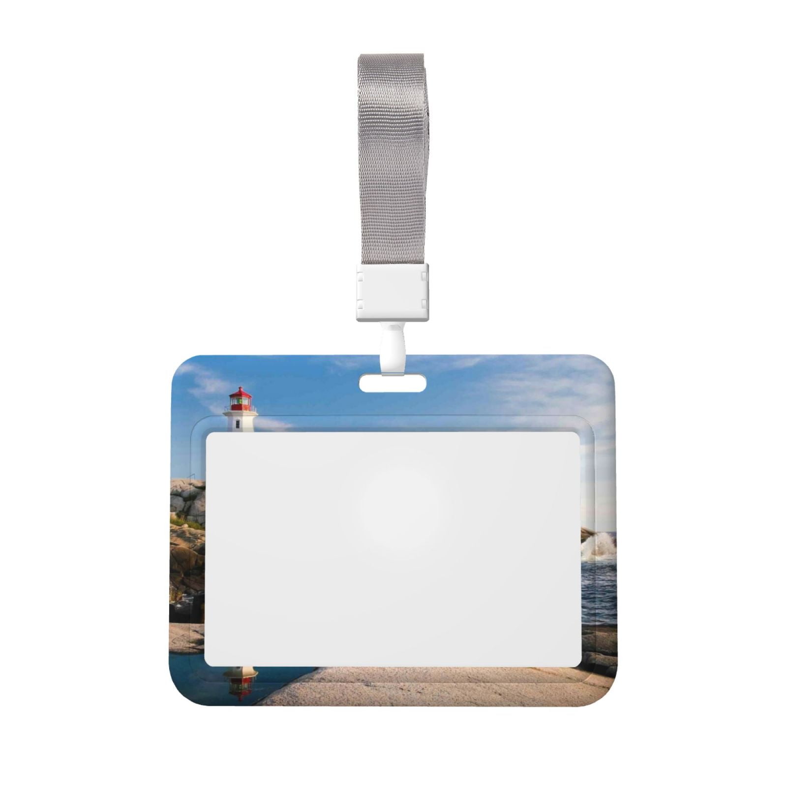 Bingfone Lighthouse Card Badge Holder,for Girls Girly Women 4 x 3 Inch ...
