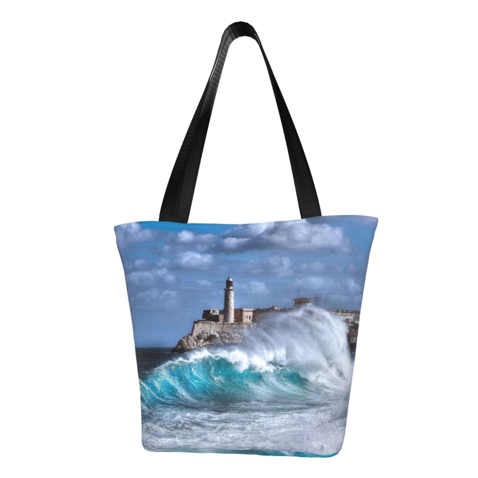 Bingfone Lighthouse In Havana Women Shoulder Tote Bags Casual Bag ...