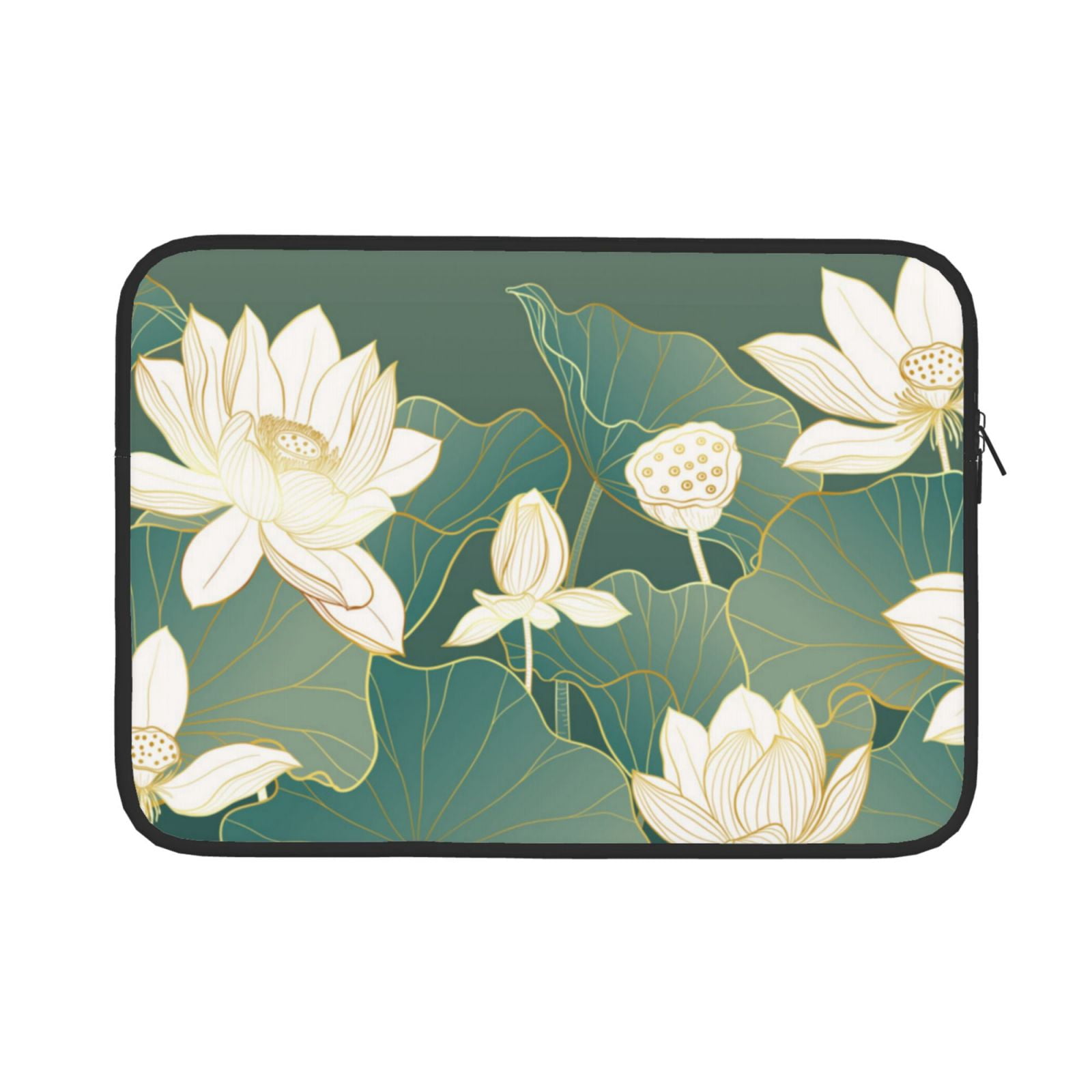 Bingfone Lotus Golden Line Laptop Sleeve Case 13 inch , 360° Protective ...