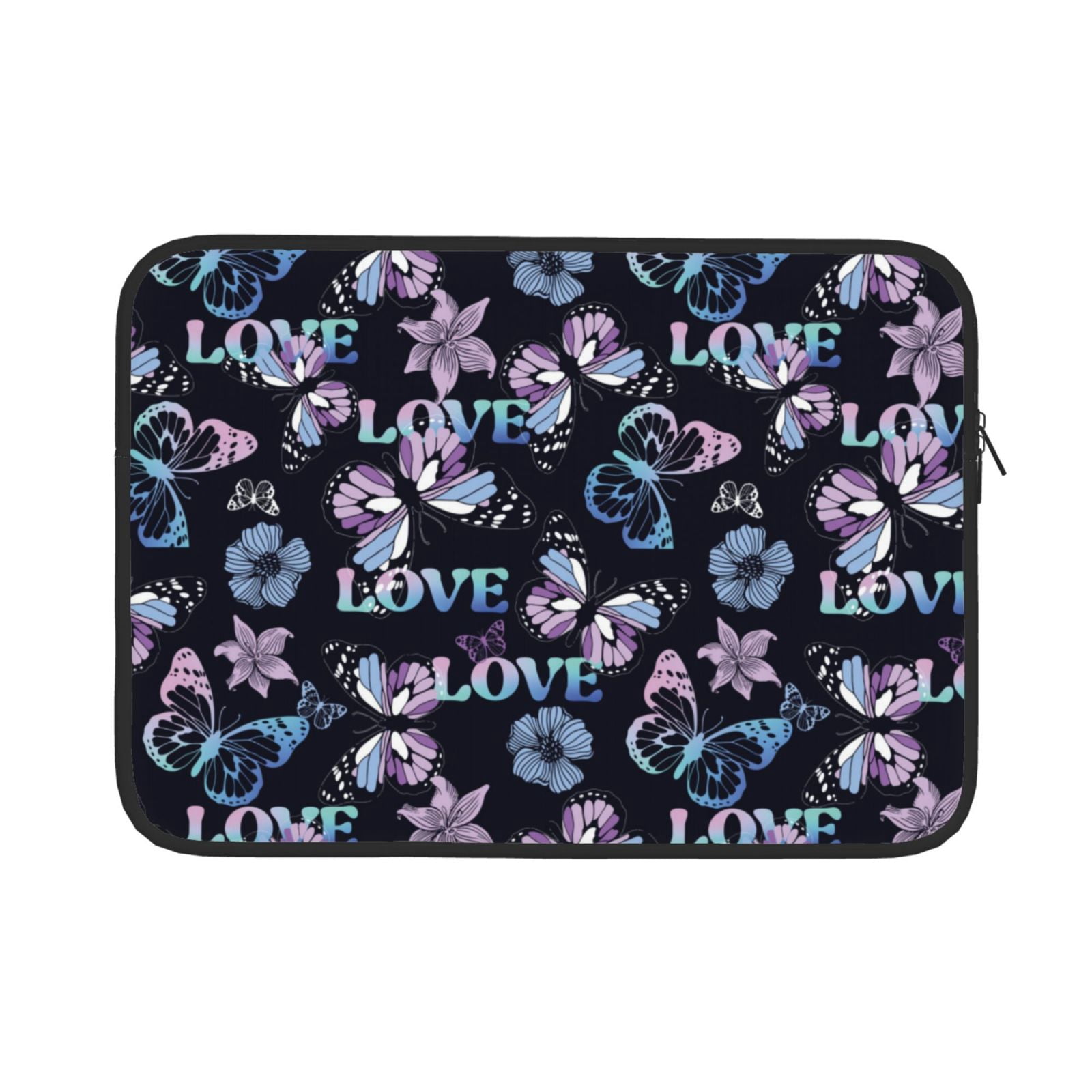 Bingfone Love Butterflies Laptop Sleeve Case 13 inch , 360° Protective ...