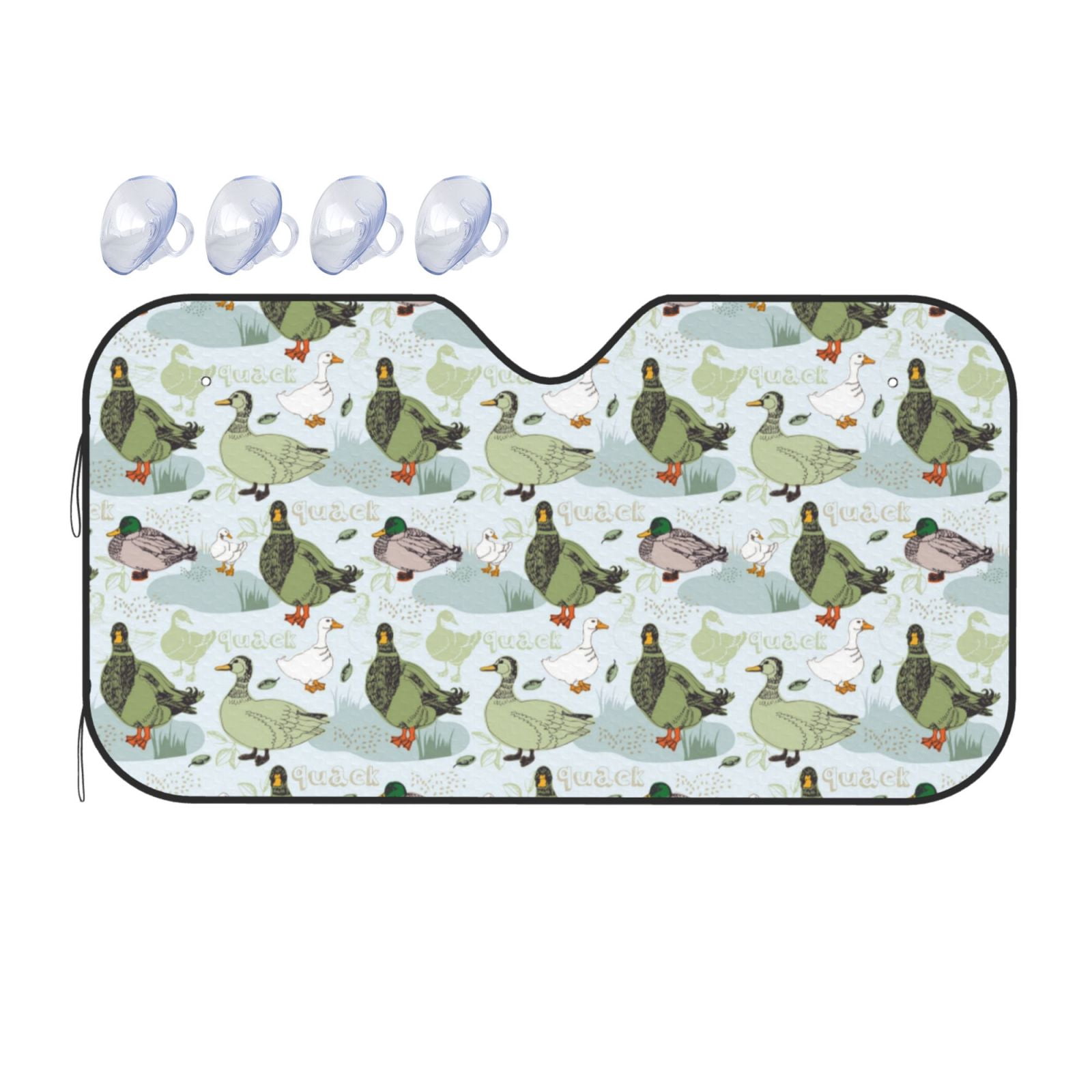 Bingfone Mallard Ducks Wild Birds Car Windshield Sunshade,Sun Foldable ...
