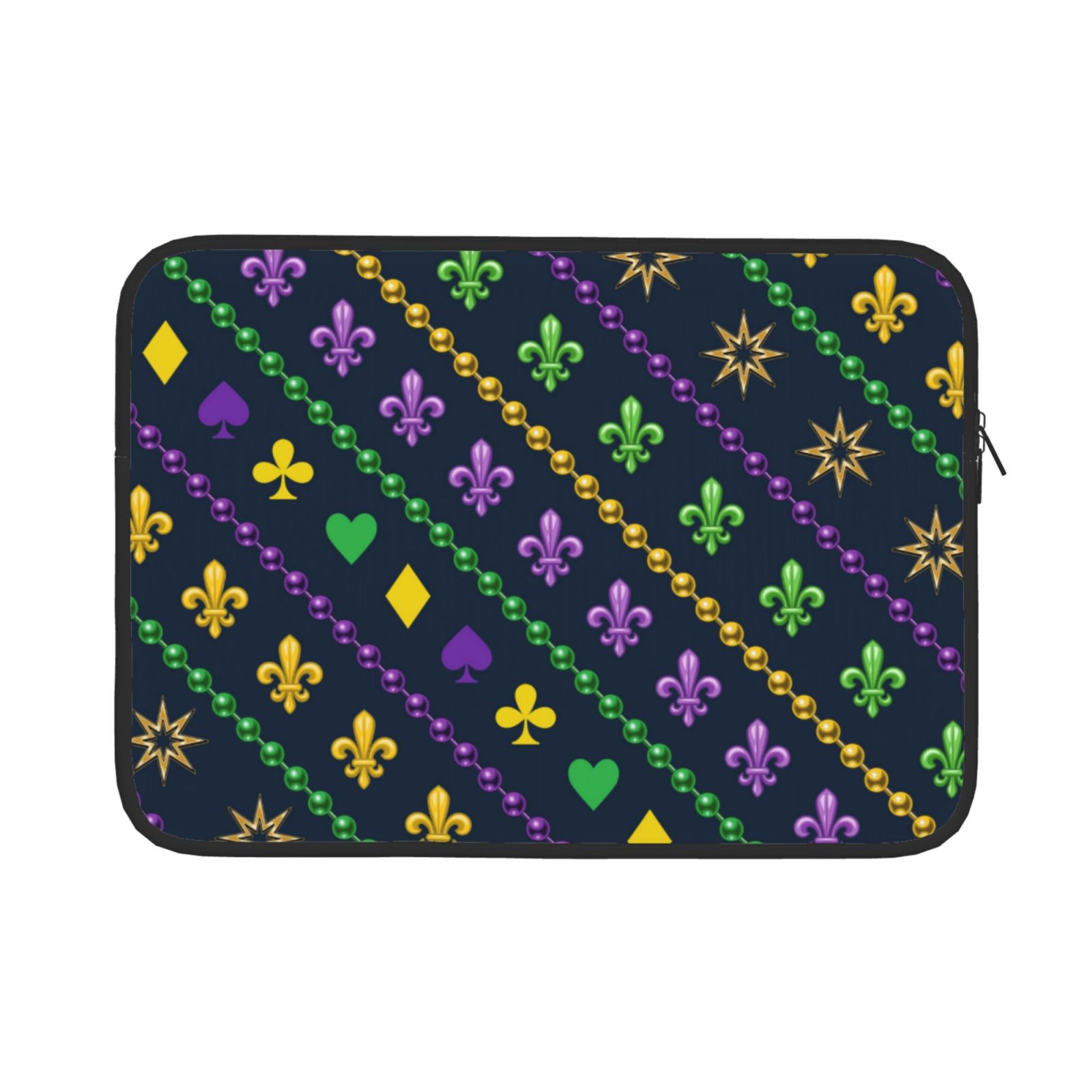 Bingfone Mardi Gras Strings Of Beads Laptop Sleeve Case 13 Inch, 360 ...