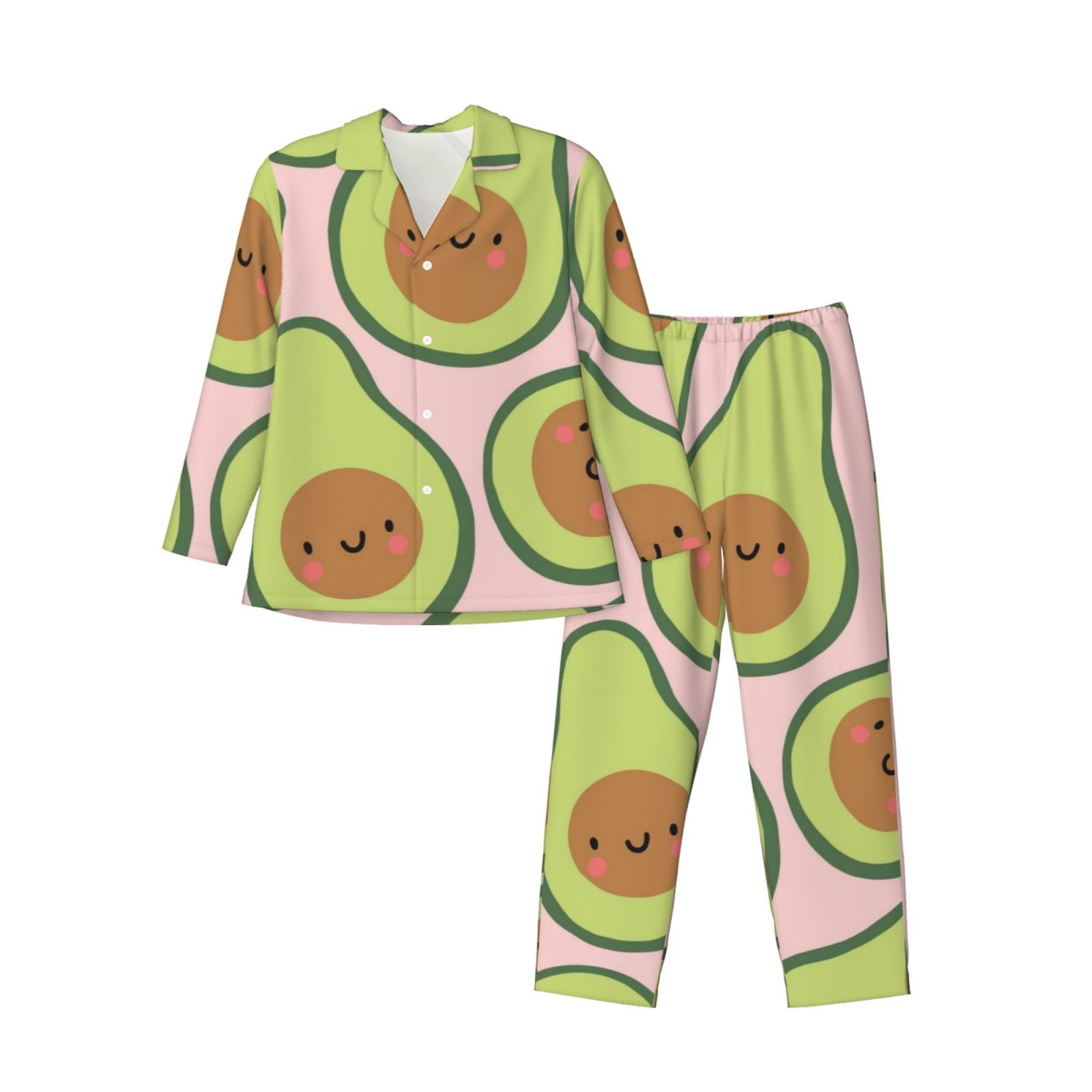 Bingfone Men'S Pajama Set 2 Piece Loungewear Pjs, Long Sleeve With ...