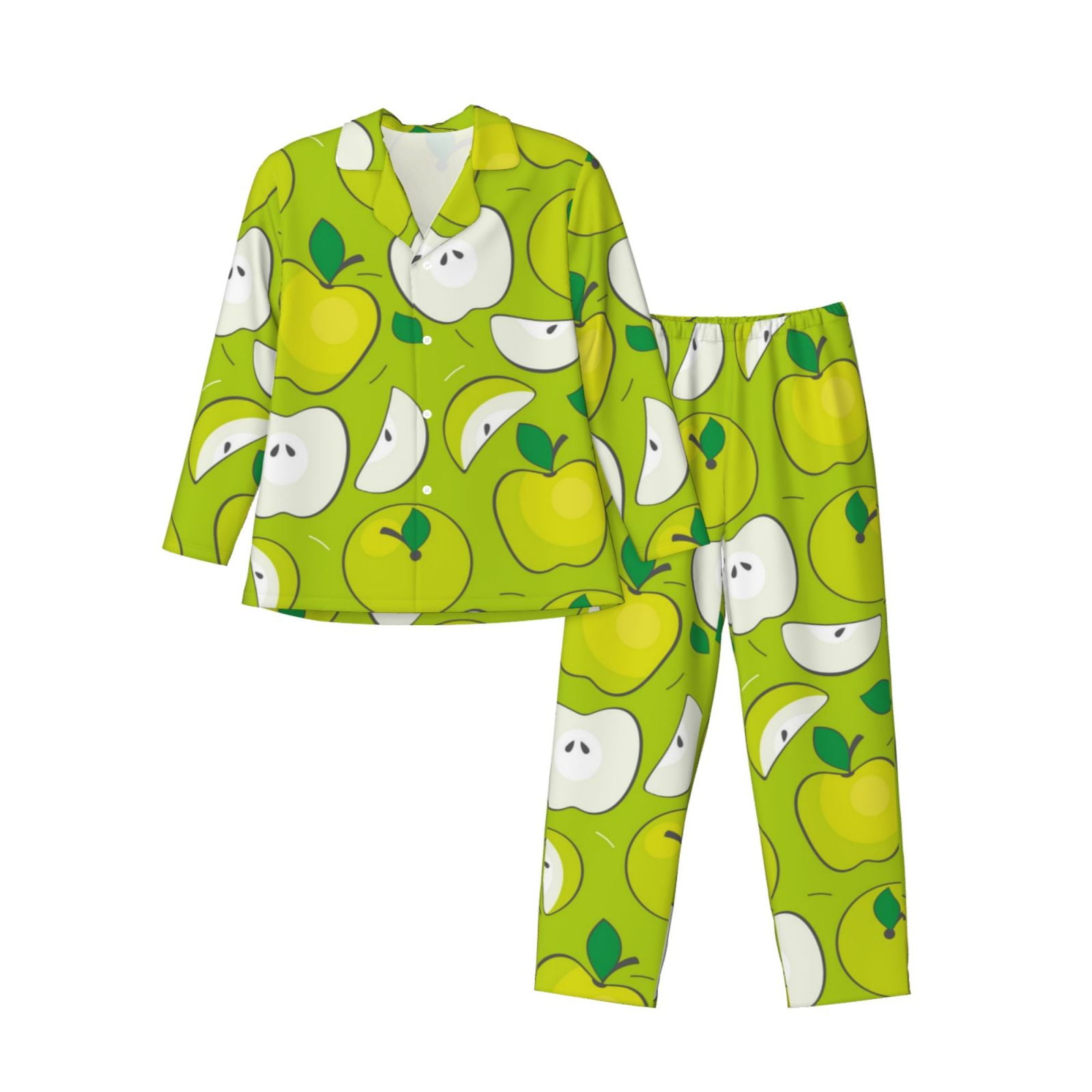 Bingfone Men'S Pajama Set 2 Piece Loungewear Pjs, Long Sleeve With ...