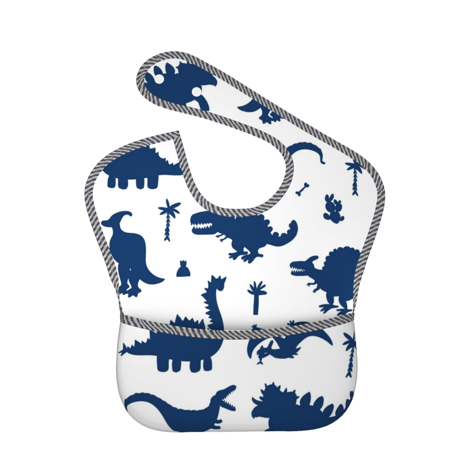 Bingfone Mess-Proof Baby Bib - Waterproof Bib For Baby Boy Or Girl With ...