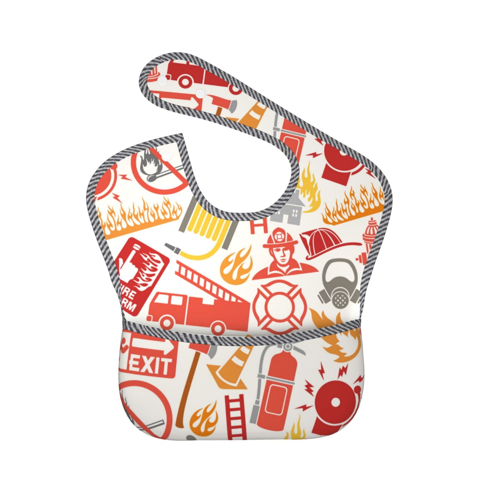 Bingfone Mess-Proof Baby Bib - Waterproof Bib For Baby Boy Or Girl With ...