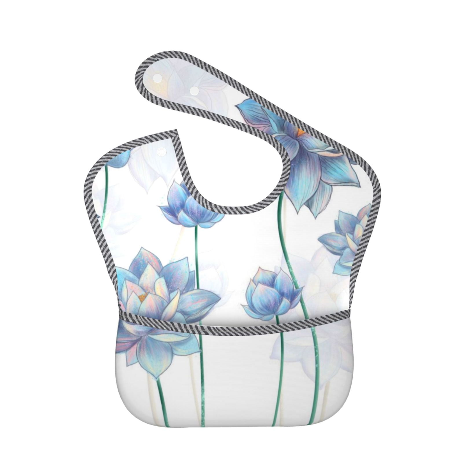 Bingfone Mess-Proof Baby Bib - Waterproof Bib For Baby Boy Or Girl With ...
