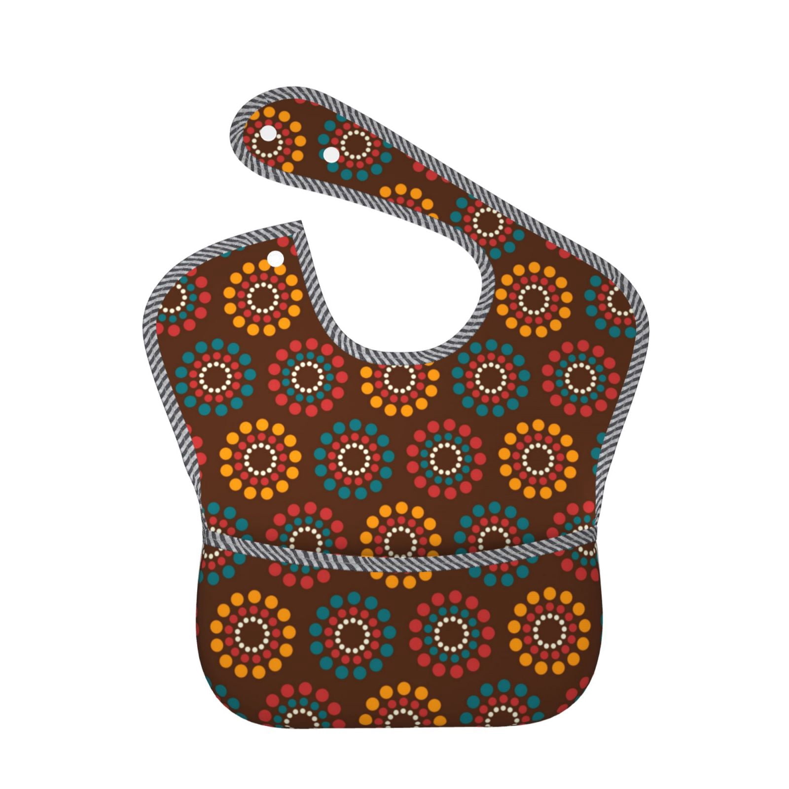 Bingfone Mess-Proof Baby Bib - Waterproof Bib for Baby Boy or Girl with ...