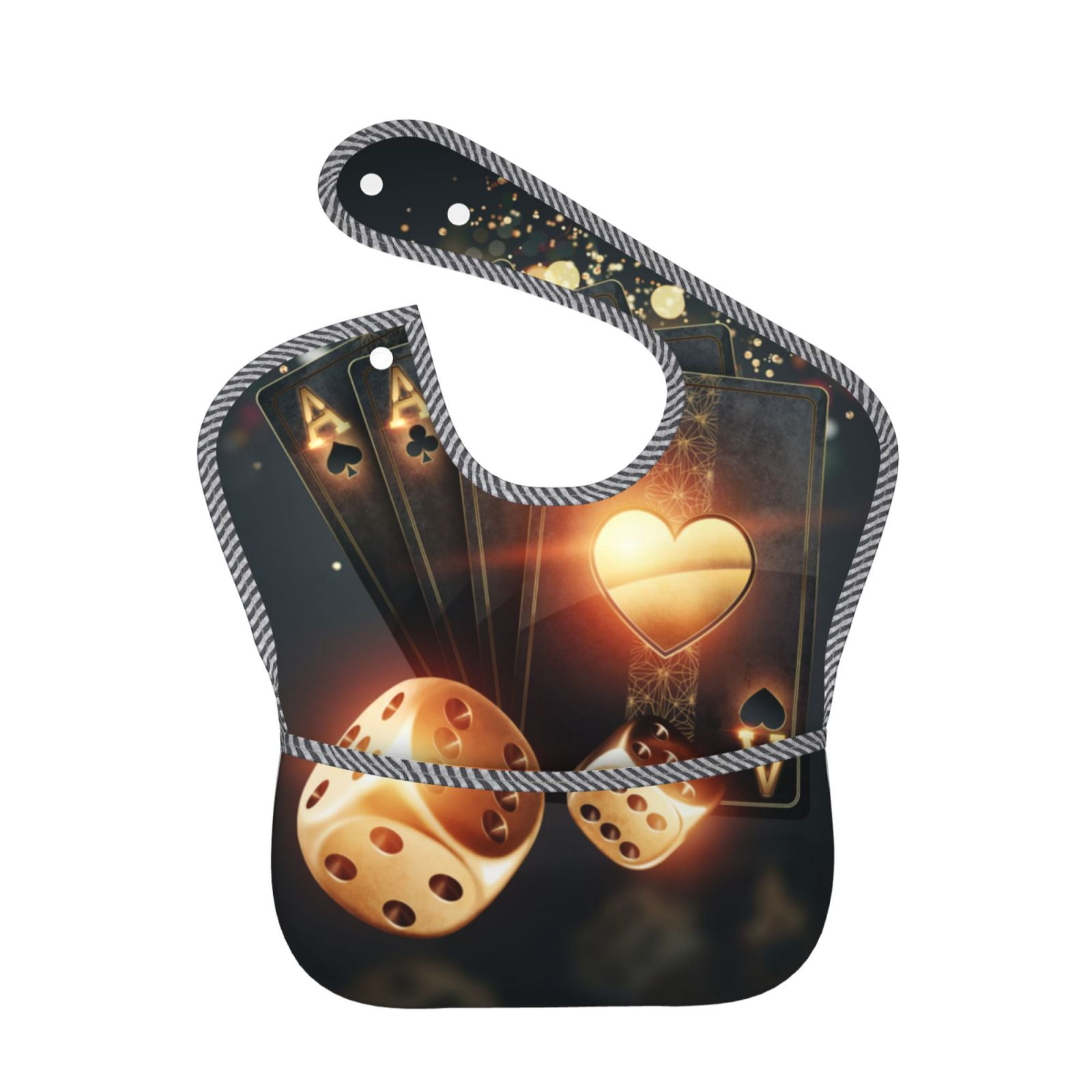 Bingfone Mess-Proof Baby Bib - Waterproof Bib for Baby Boy or Girl with ...