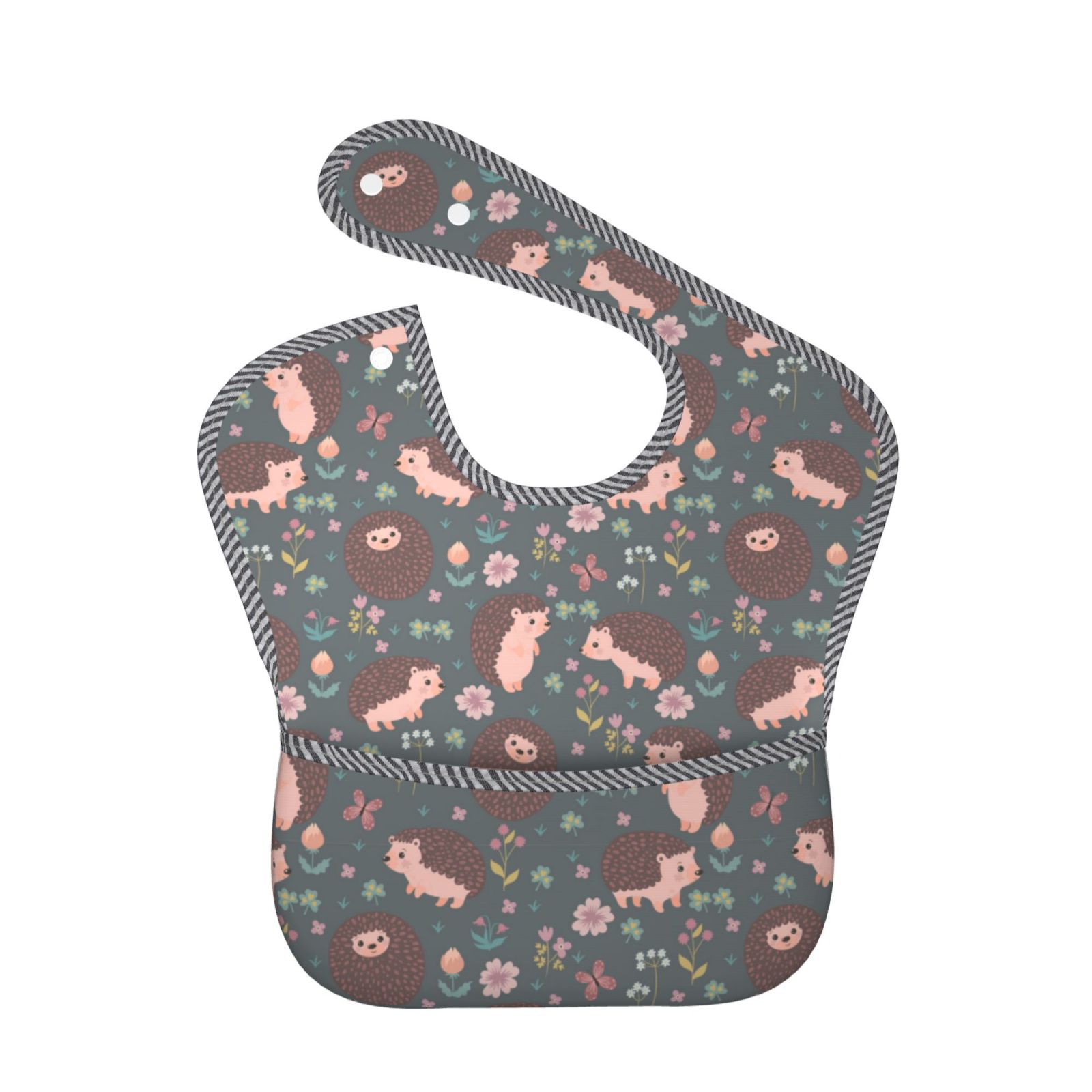 Bingfone Mess-Proof Baby Bib - Waterproof Bib for Baby Boy or Girl with ...